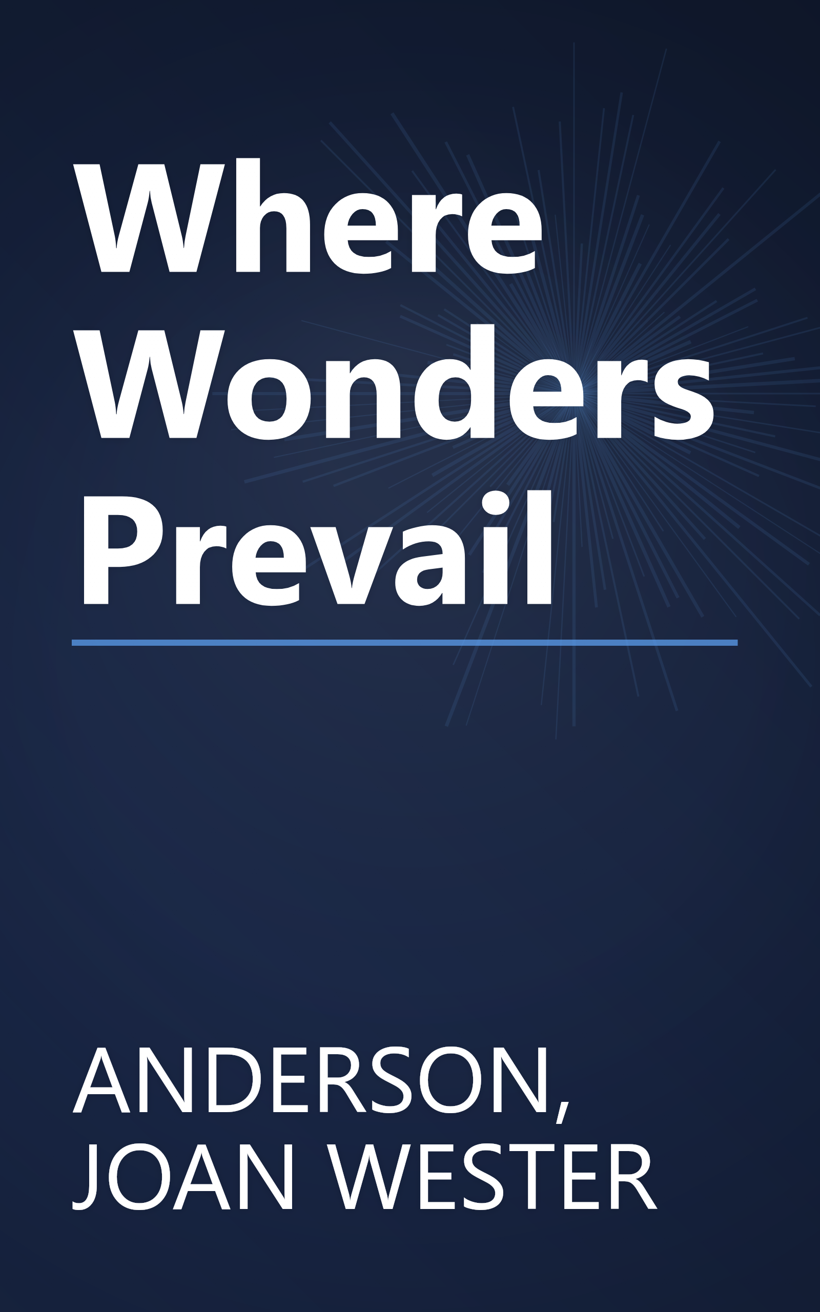 Where Wonders Prevail book cover