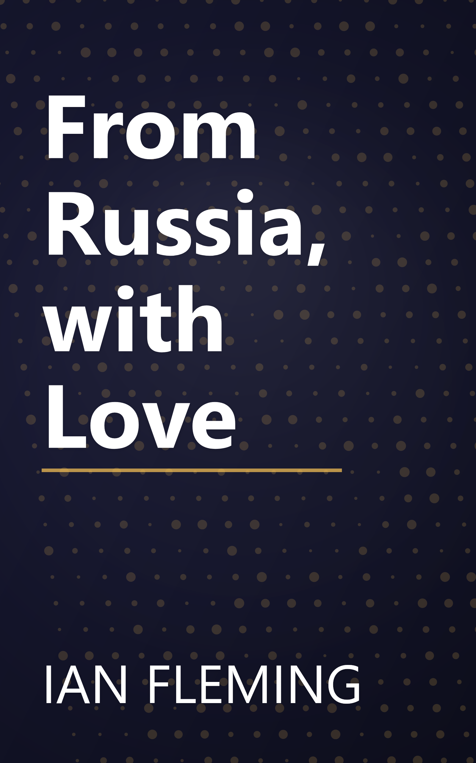 From Russia, with Love book cover