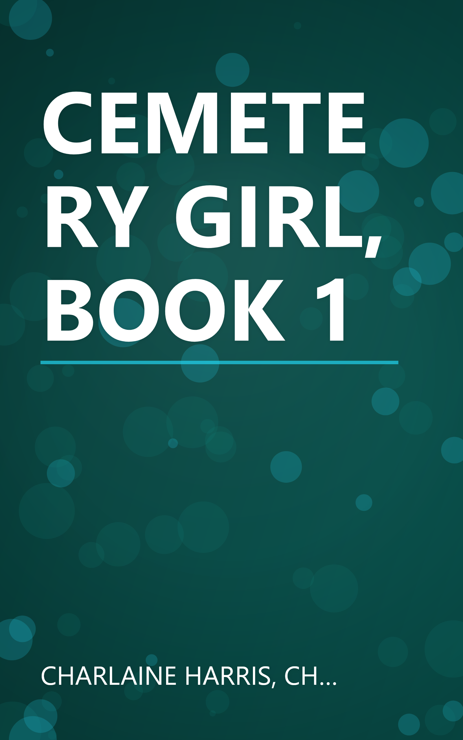 CEMETERY GIRL, BOOK 1 book cover