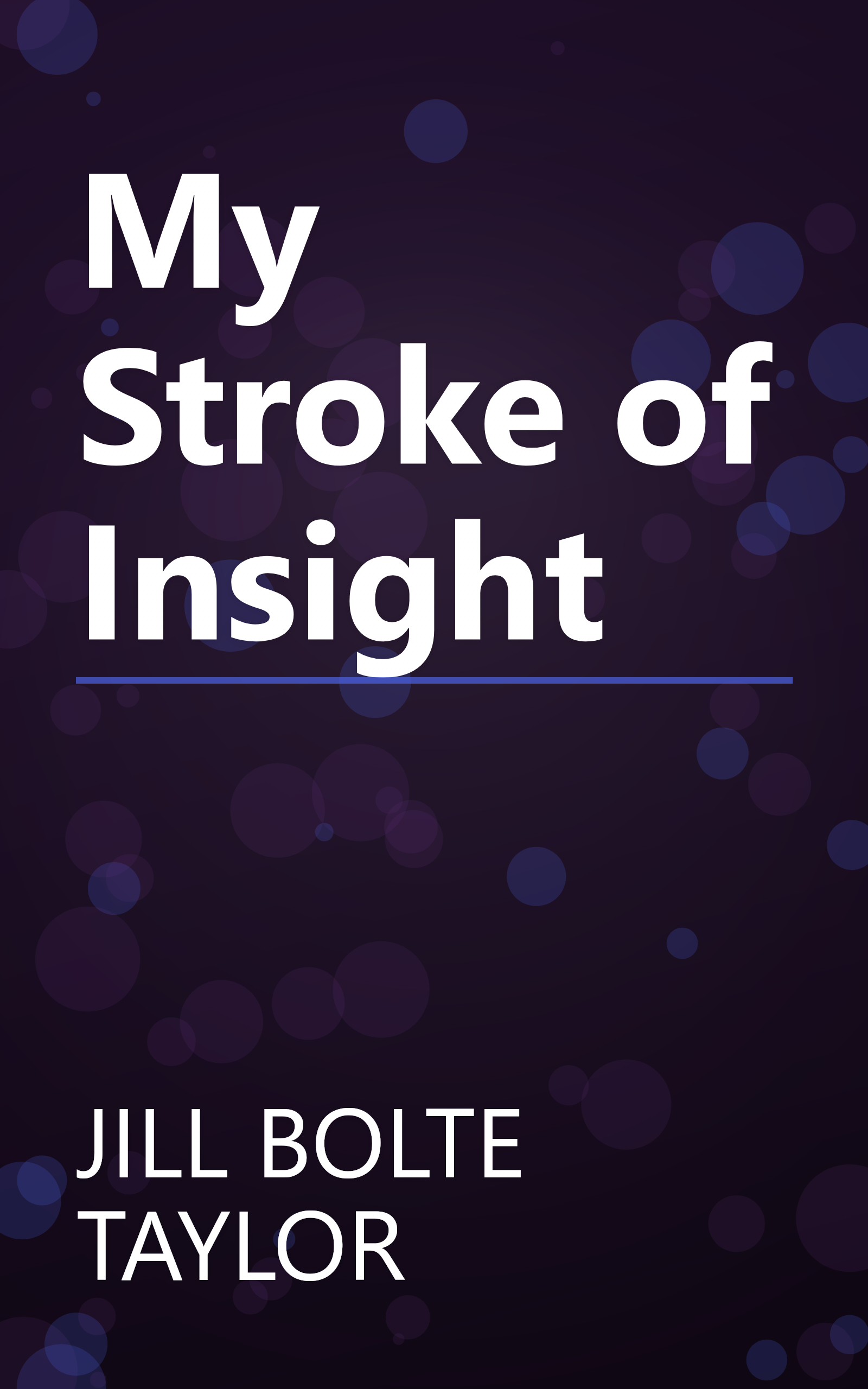 My Stroke of Insight book cover