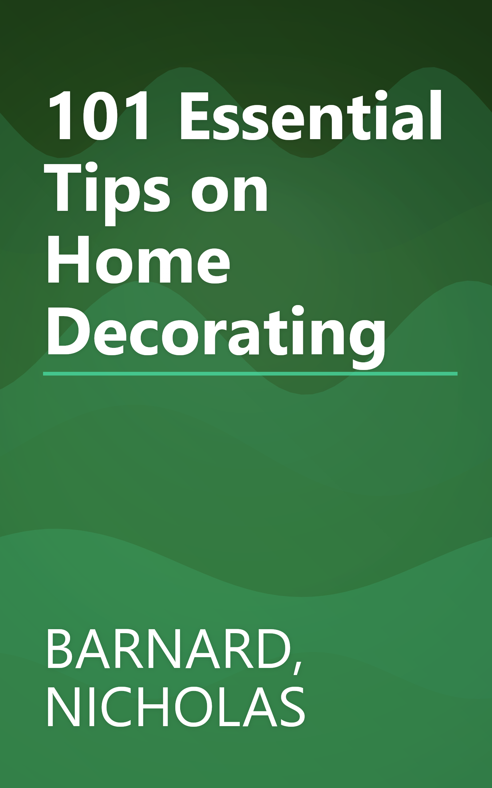 101 Essential Tips on Home Decorating book cover