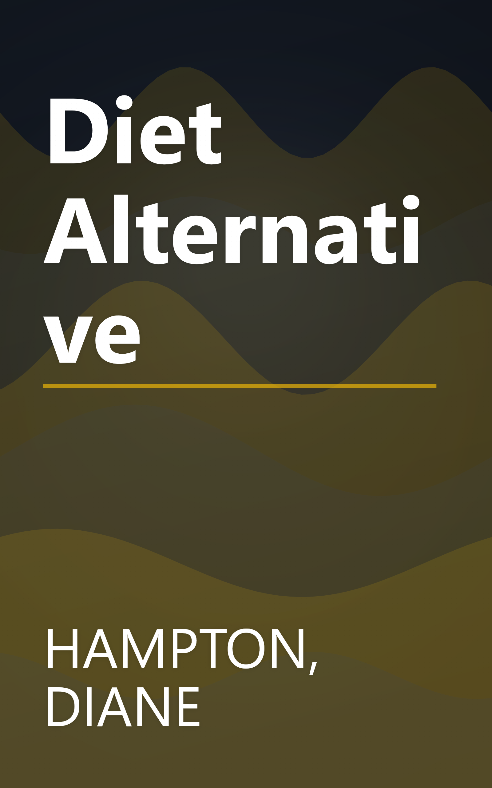 Diet Alternative book cover