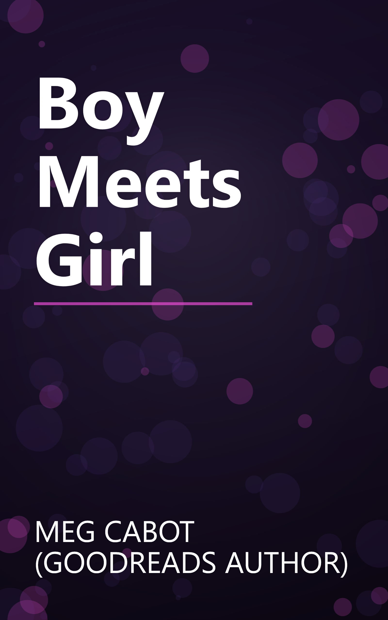 Boy Meets Girl book cover