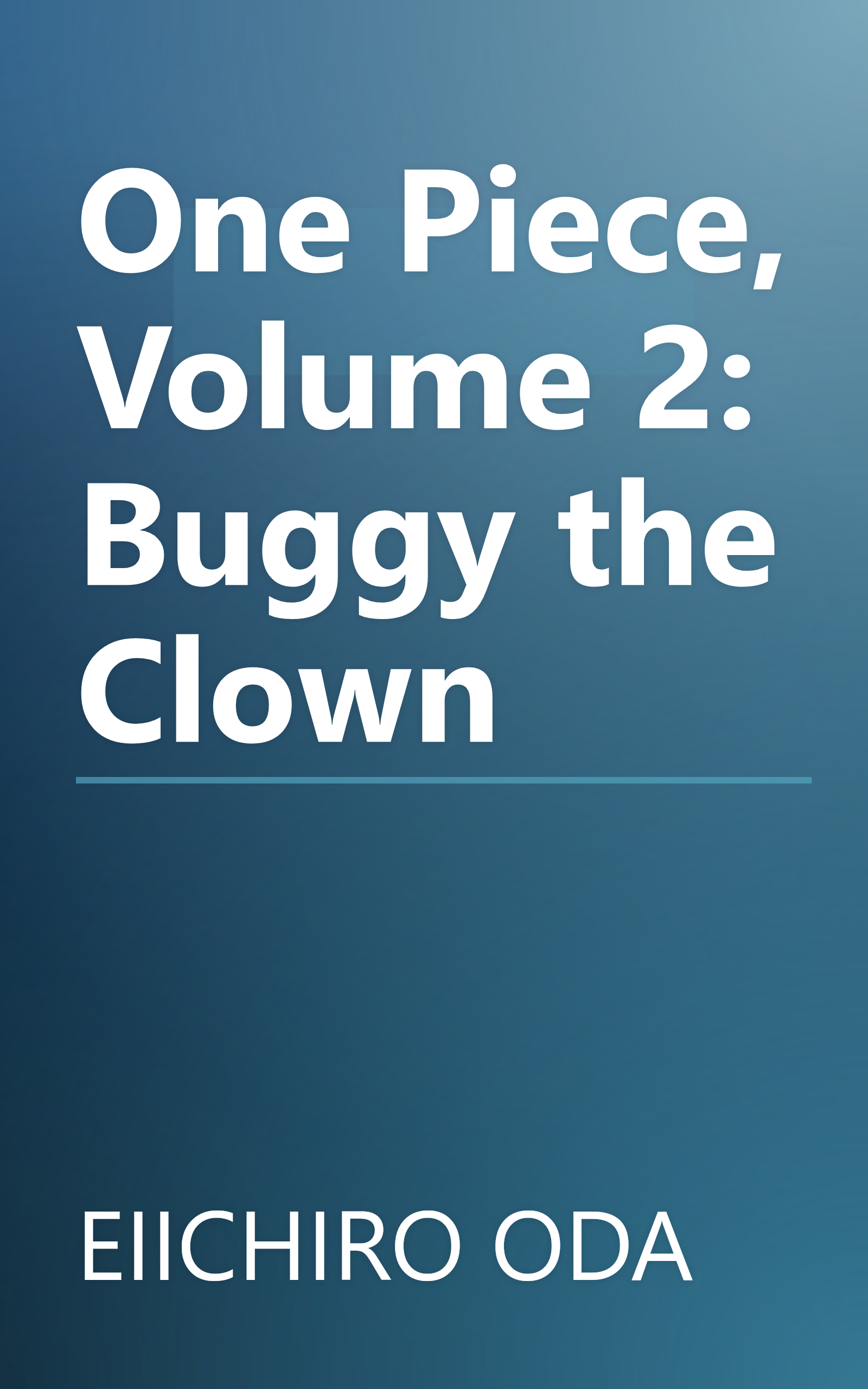 One Piece, Volume 2: Buggy the Clown book cover