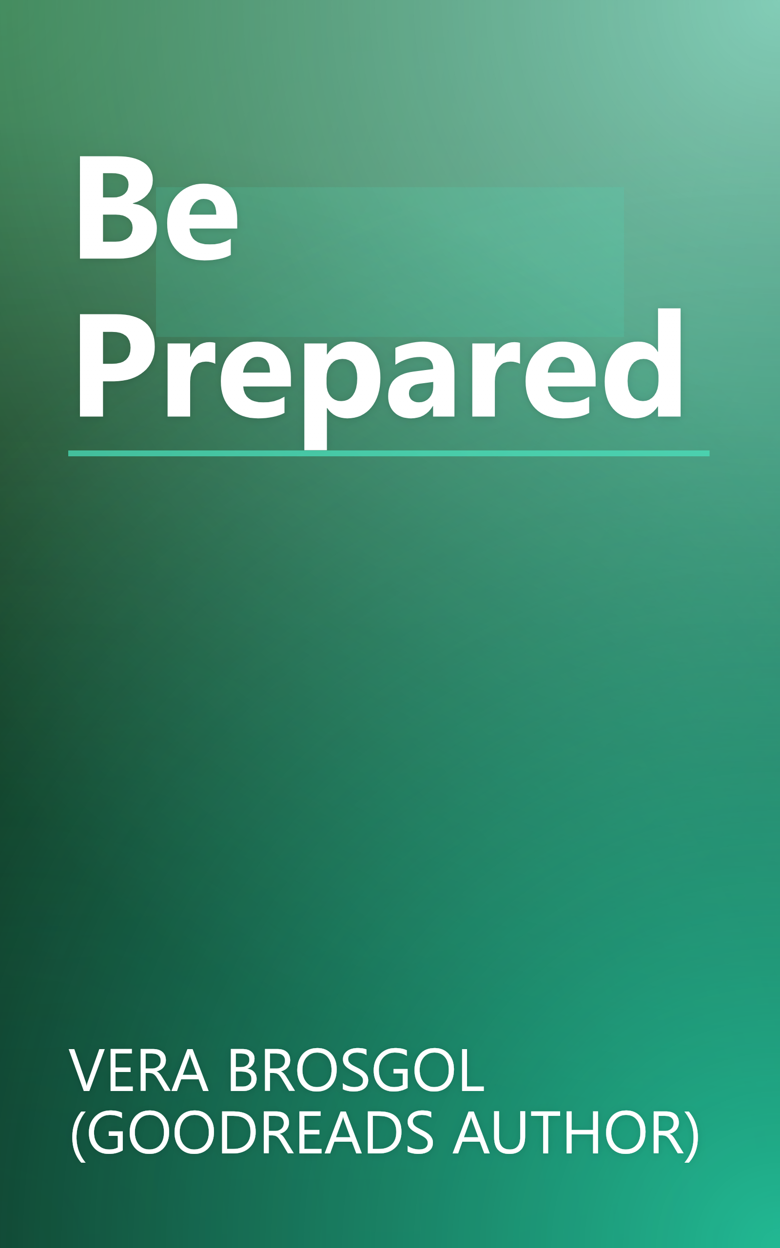 Be Prepared book cover