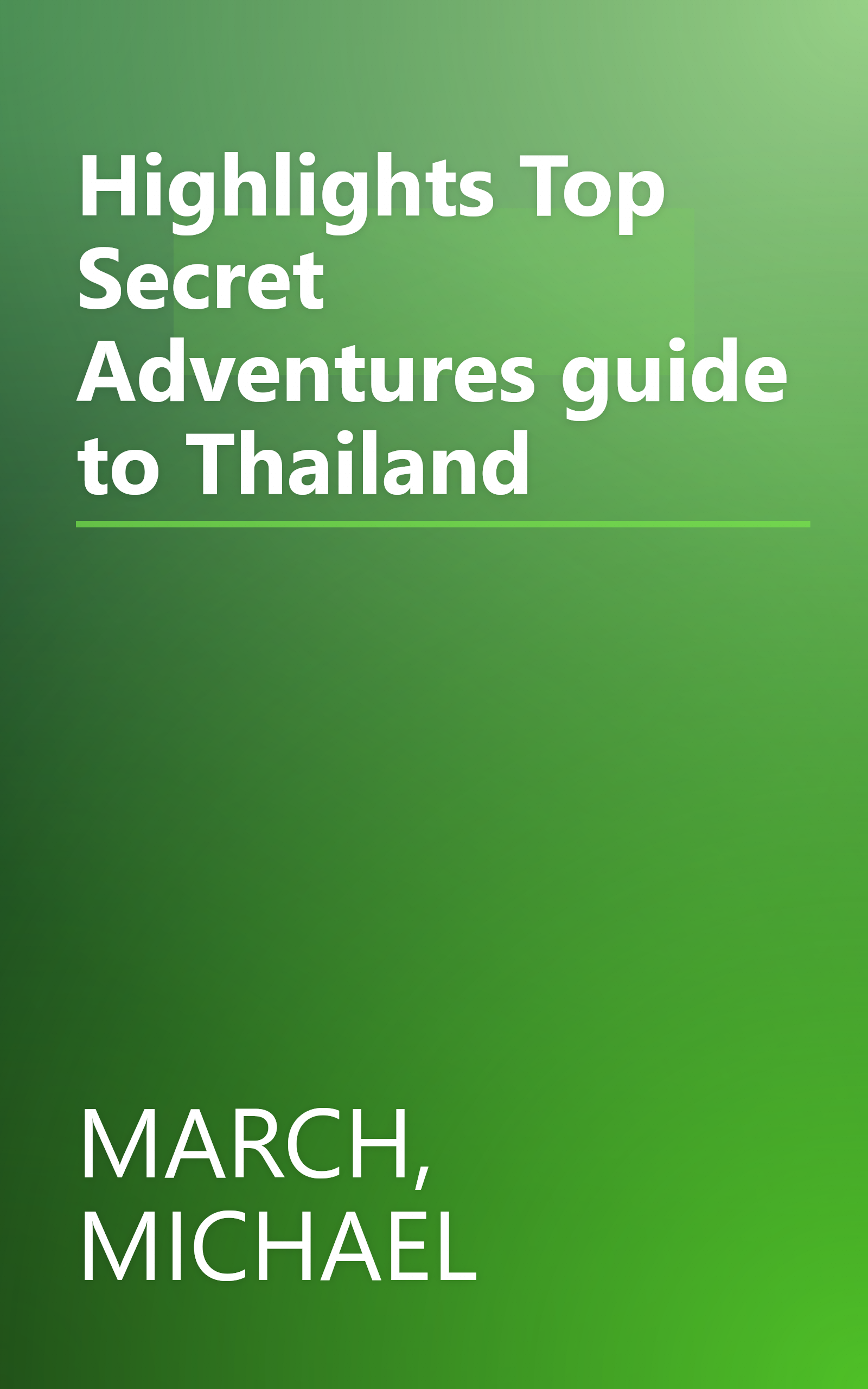 Highlights Top Secret Adventures guide to Thailand book cover