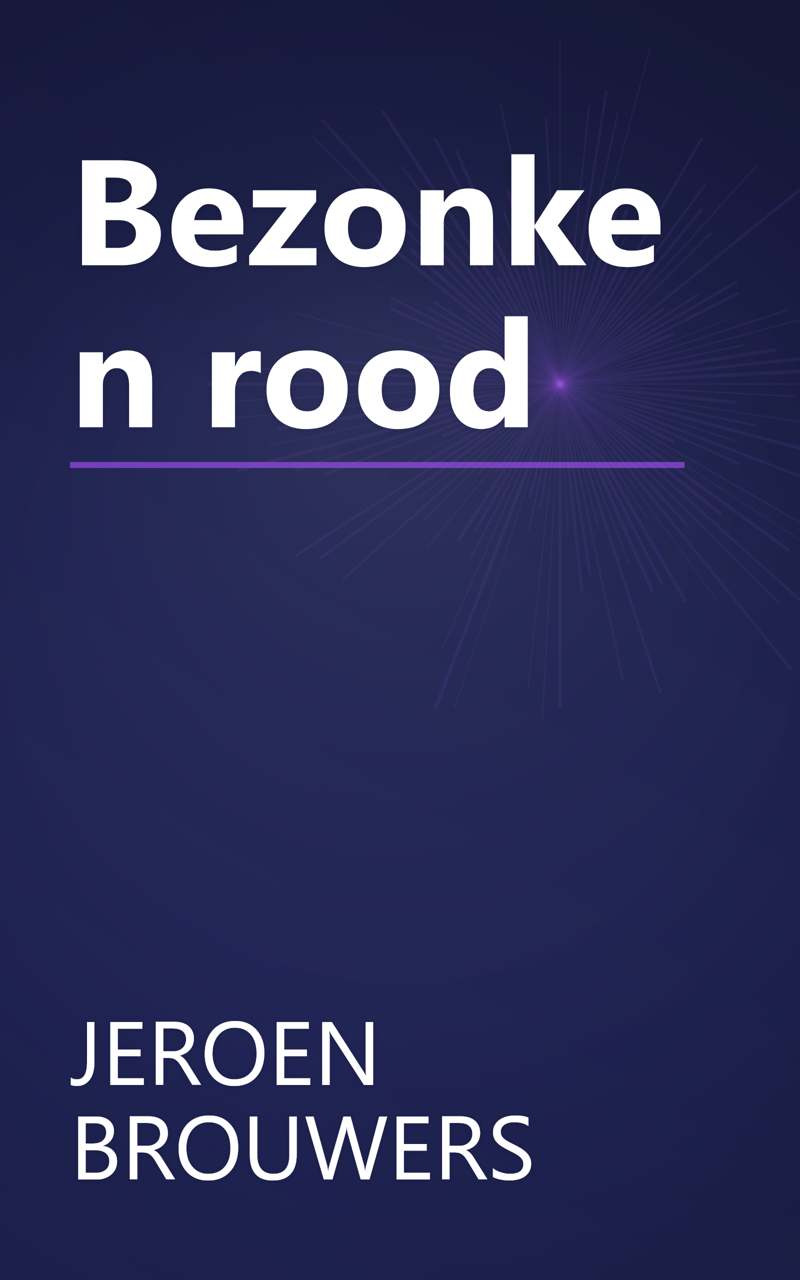 Bezonken rood book cover