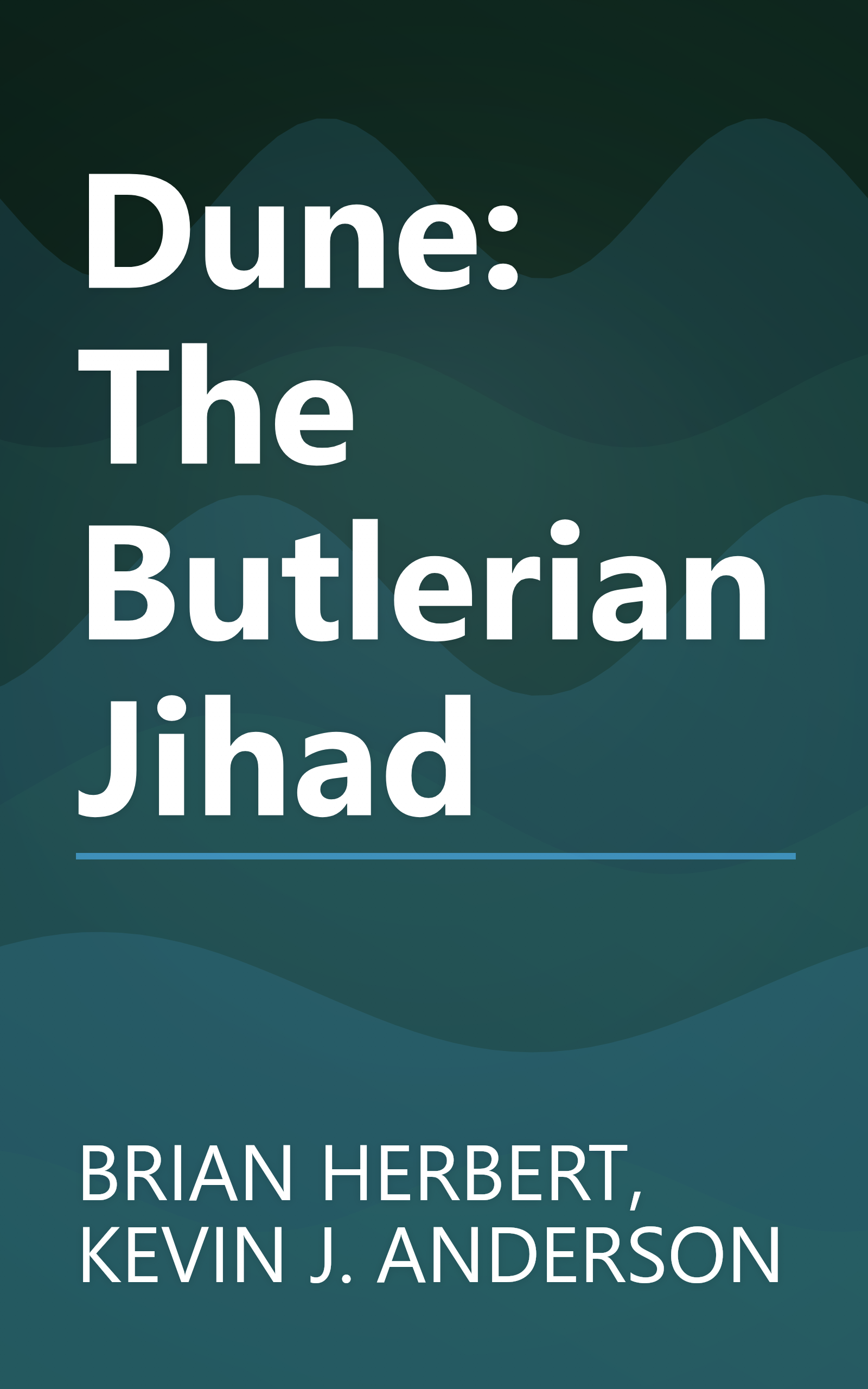 Dune: The Butlerian Jihad book cover