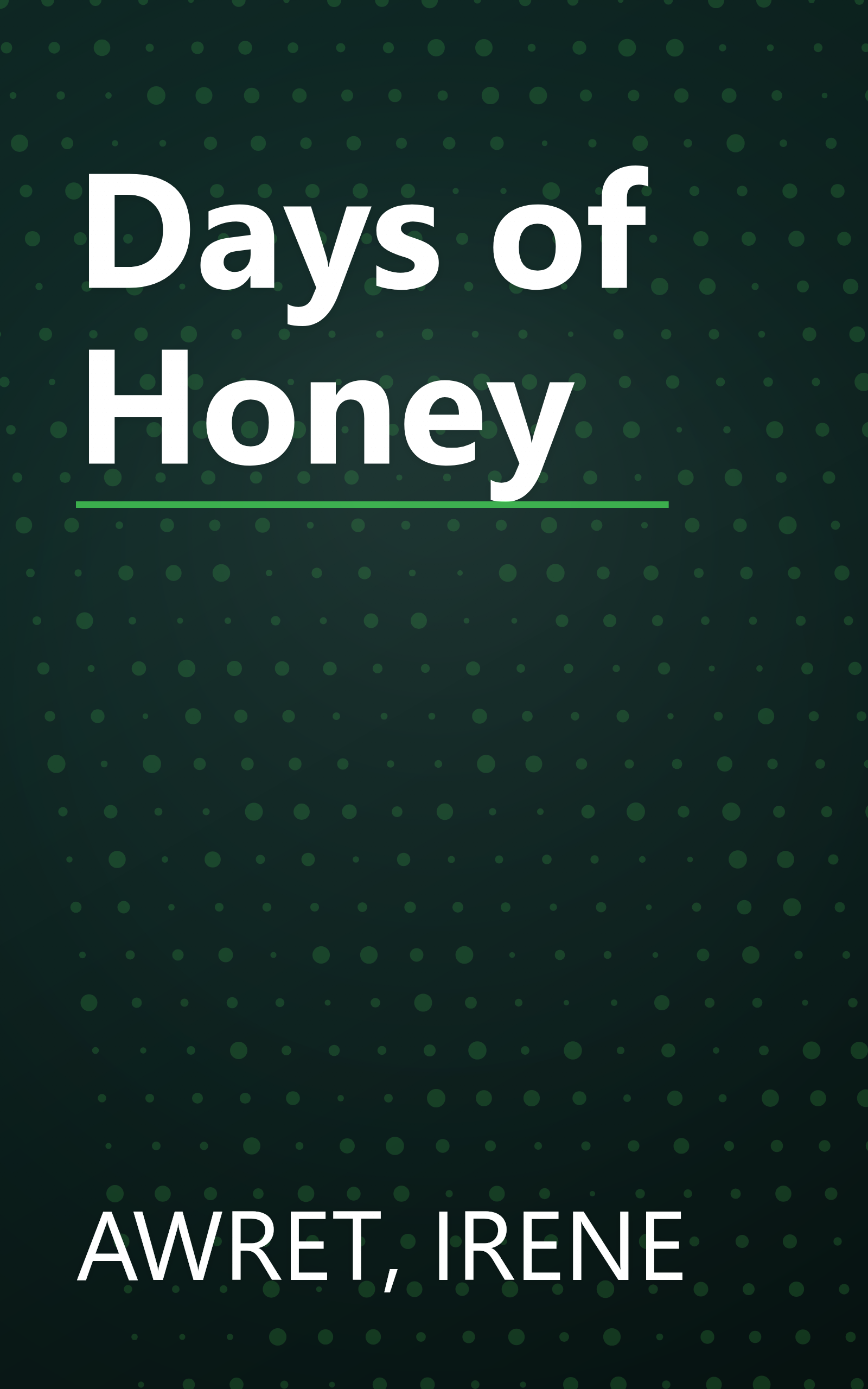 Days of Honey book cover