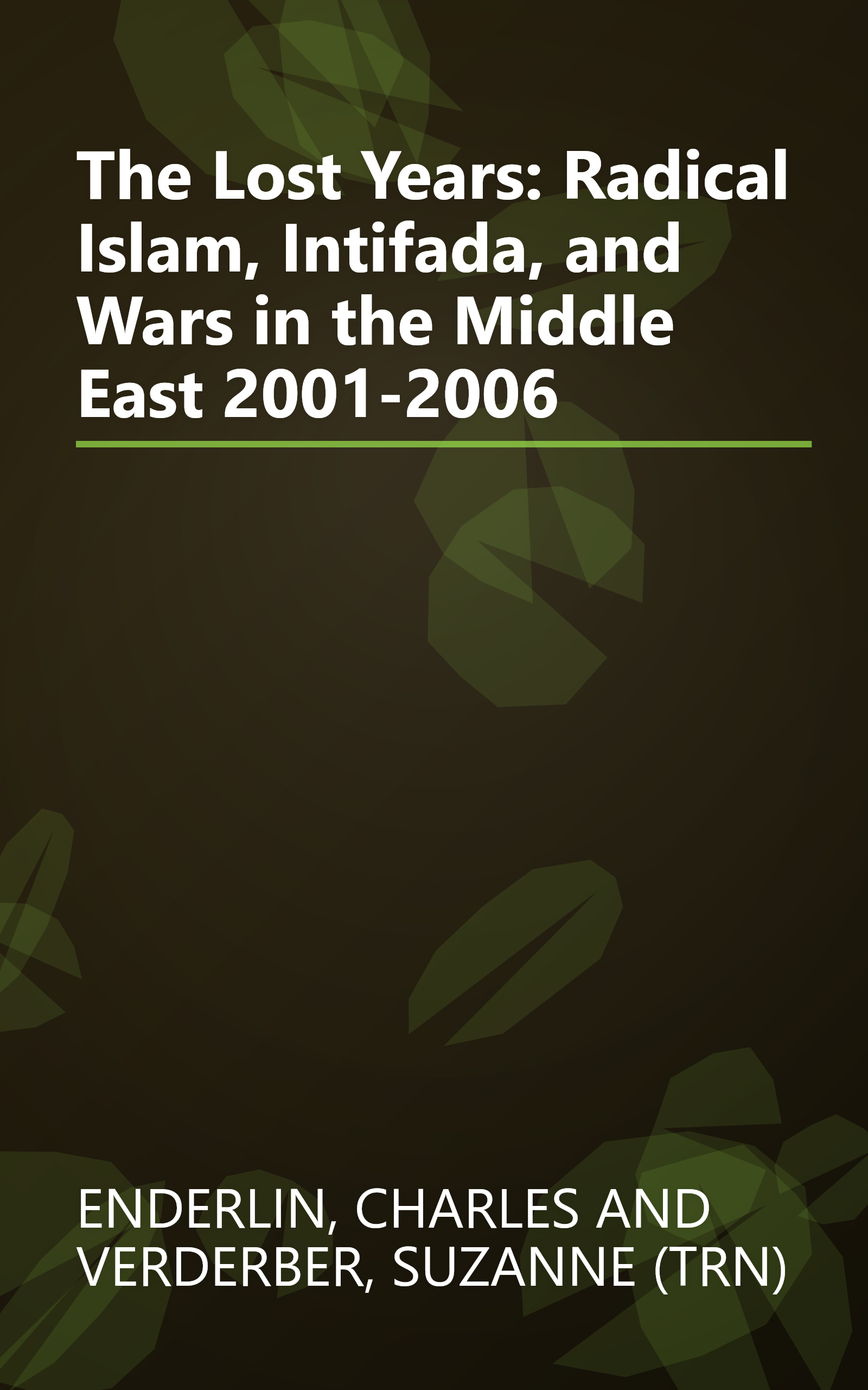 The Lost Years: Radical Islam, Intifada, and Wars in the Middle East 2001-2006 book cover
