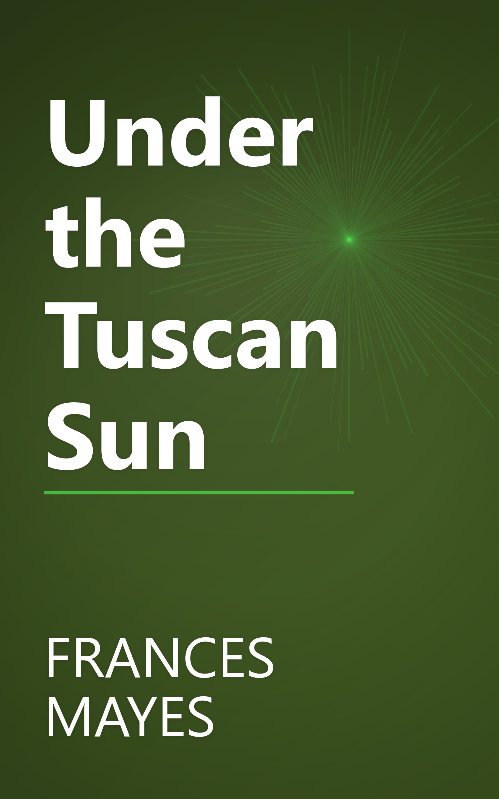 Under the Tuscan Sun book cover