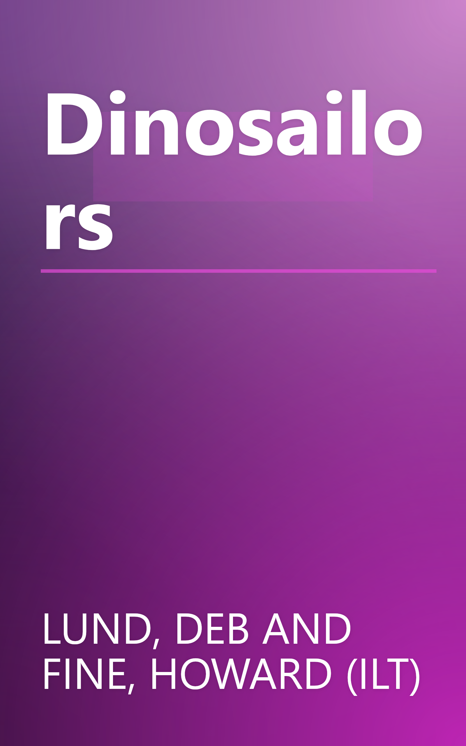 Dinosailors book cover