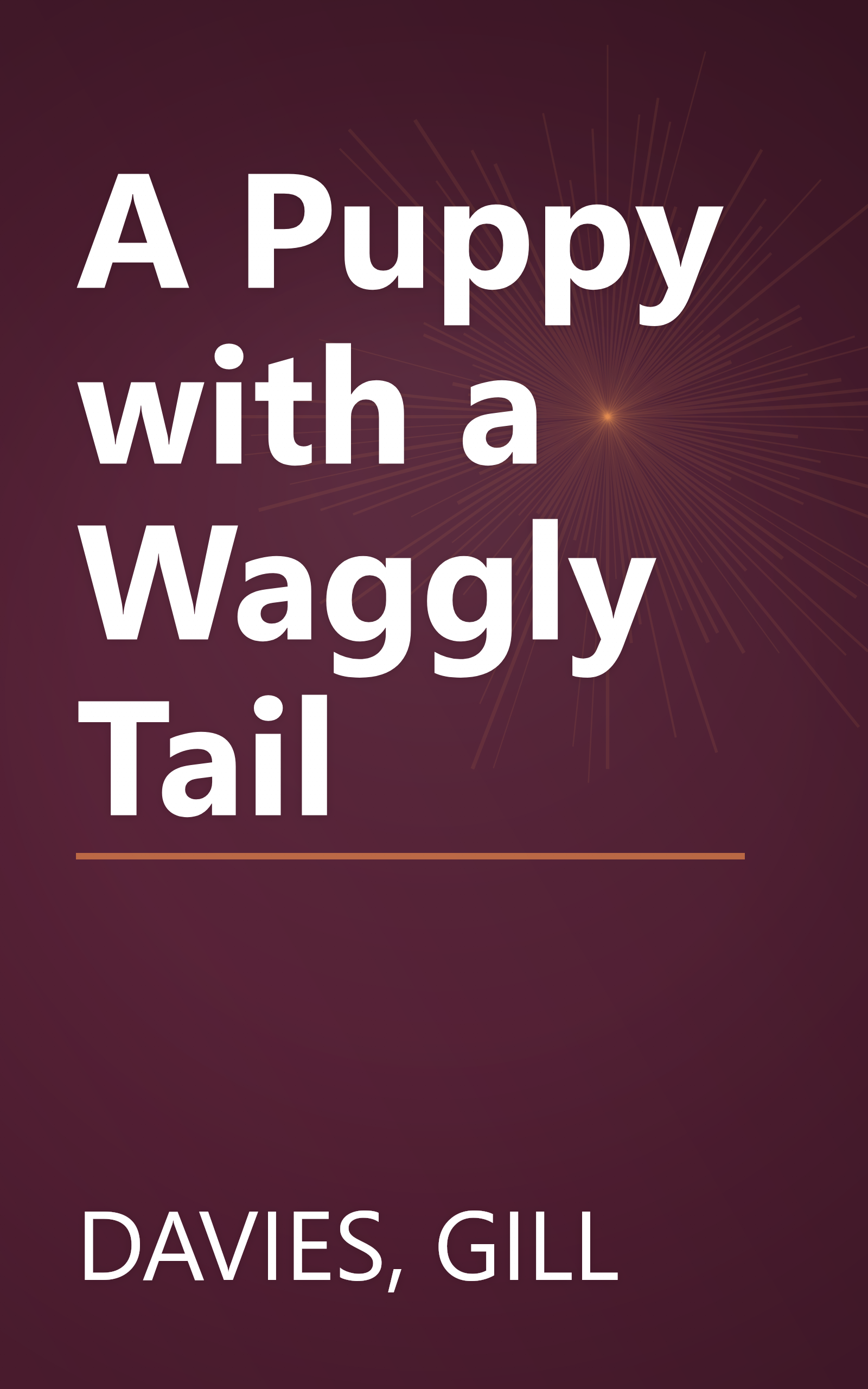 A Puppy with a Waggly Tail book cover