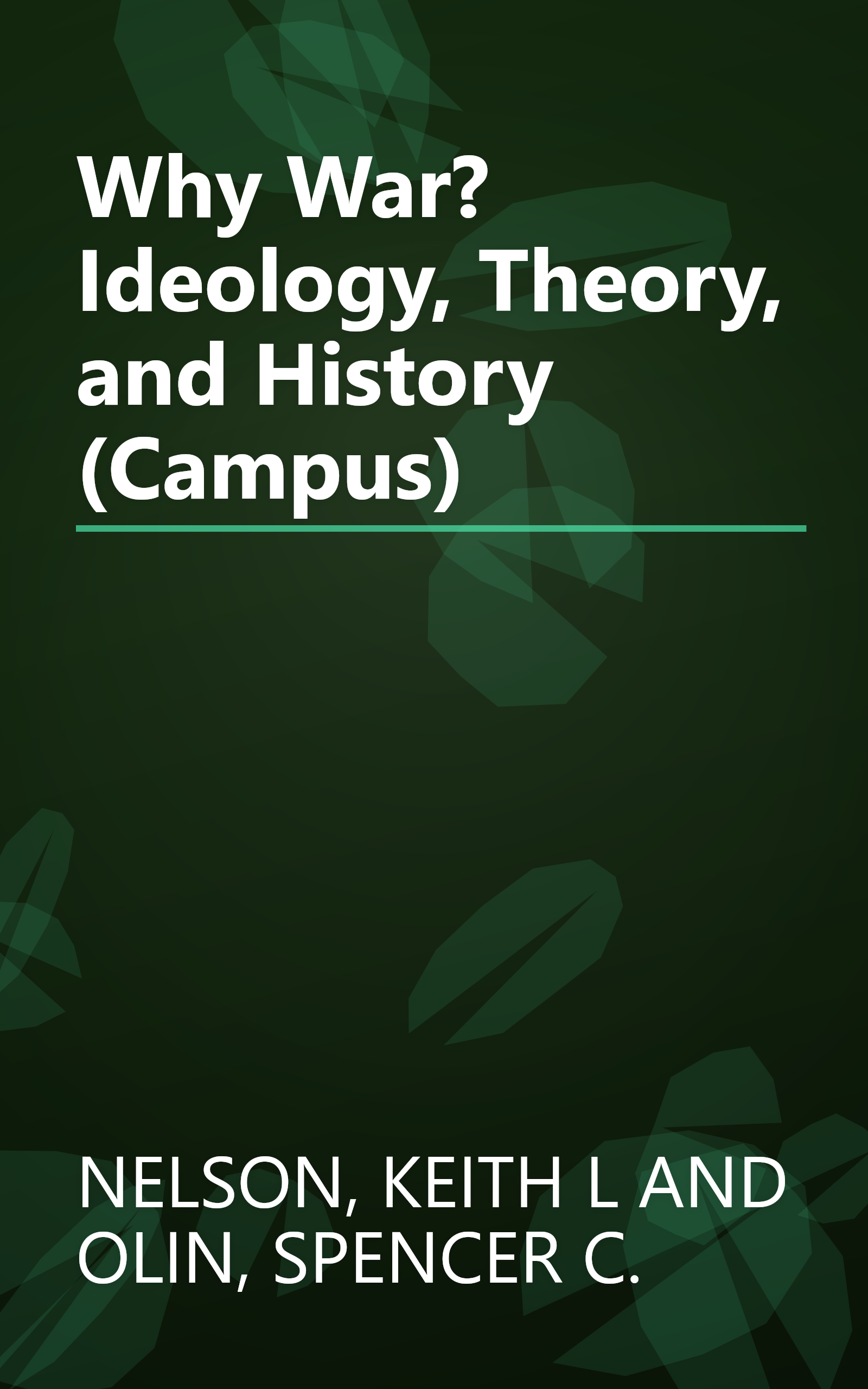 Why War? Ideology, Theory, and History (Campus) book cover