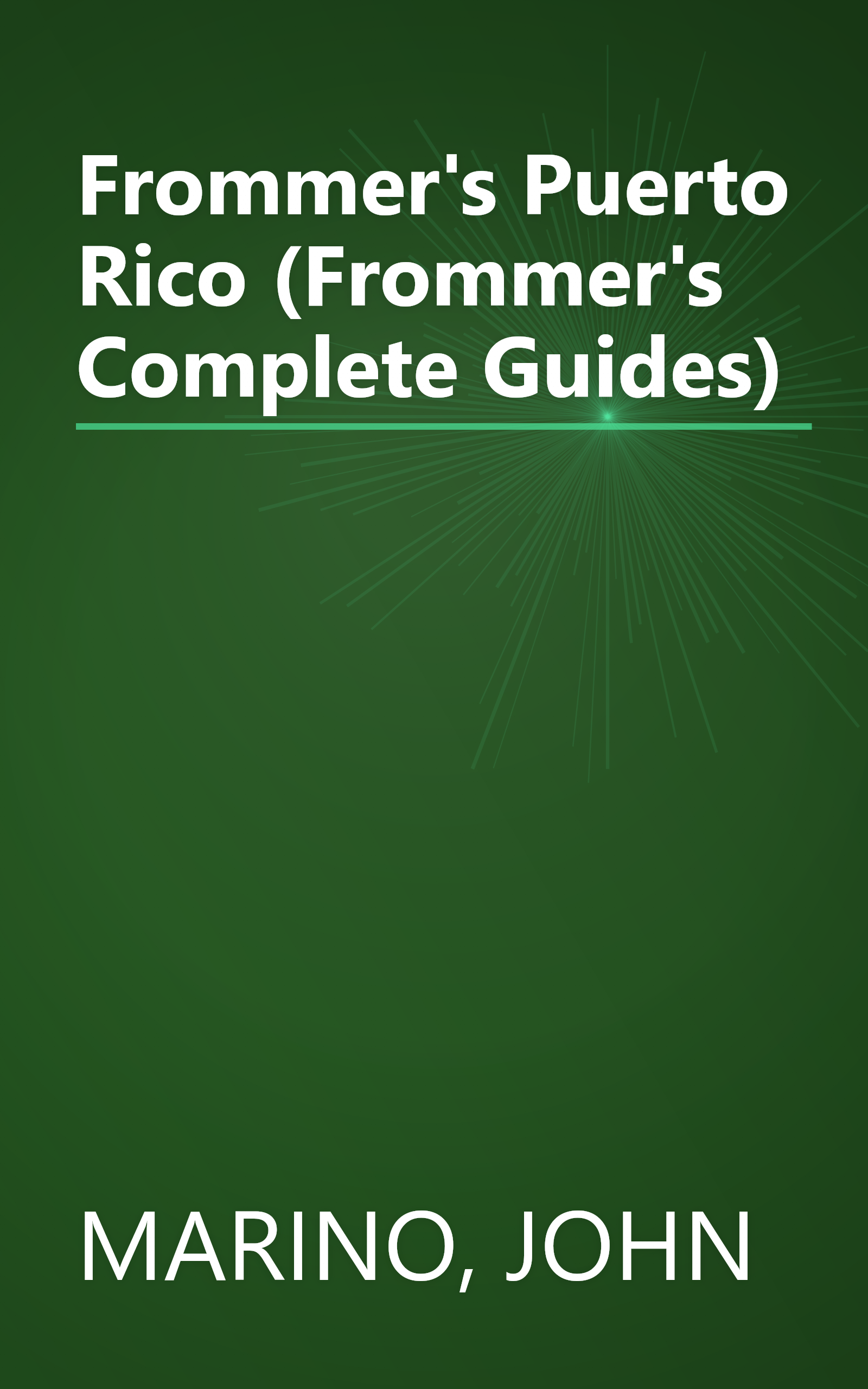 Frommer's Puerto Rico (Frommer's Complete Guides) book cover