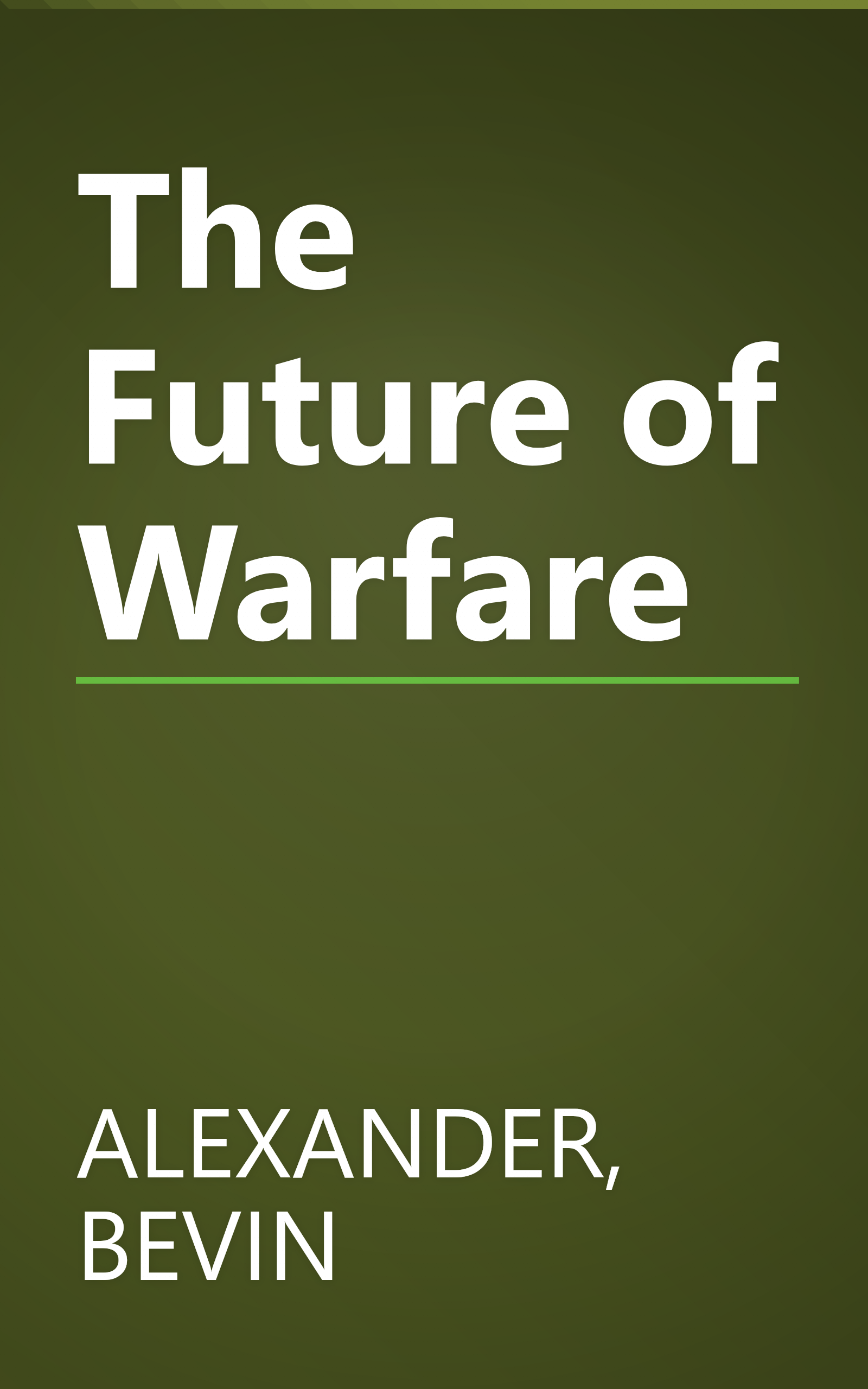 The Future of Warfare book cover