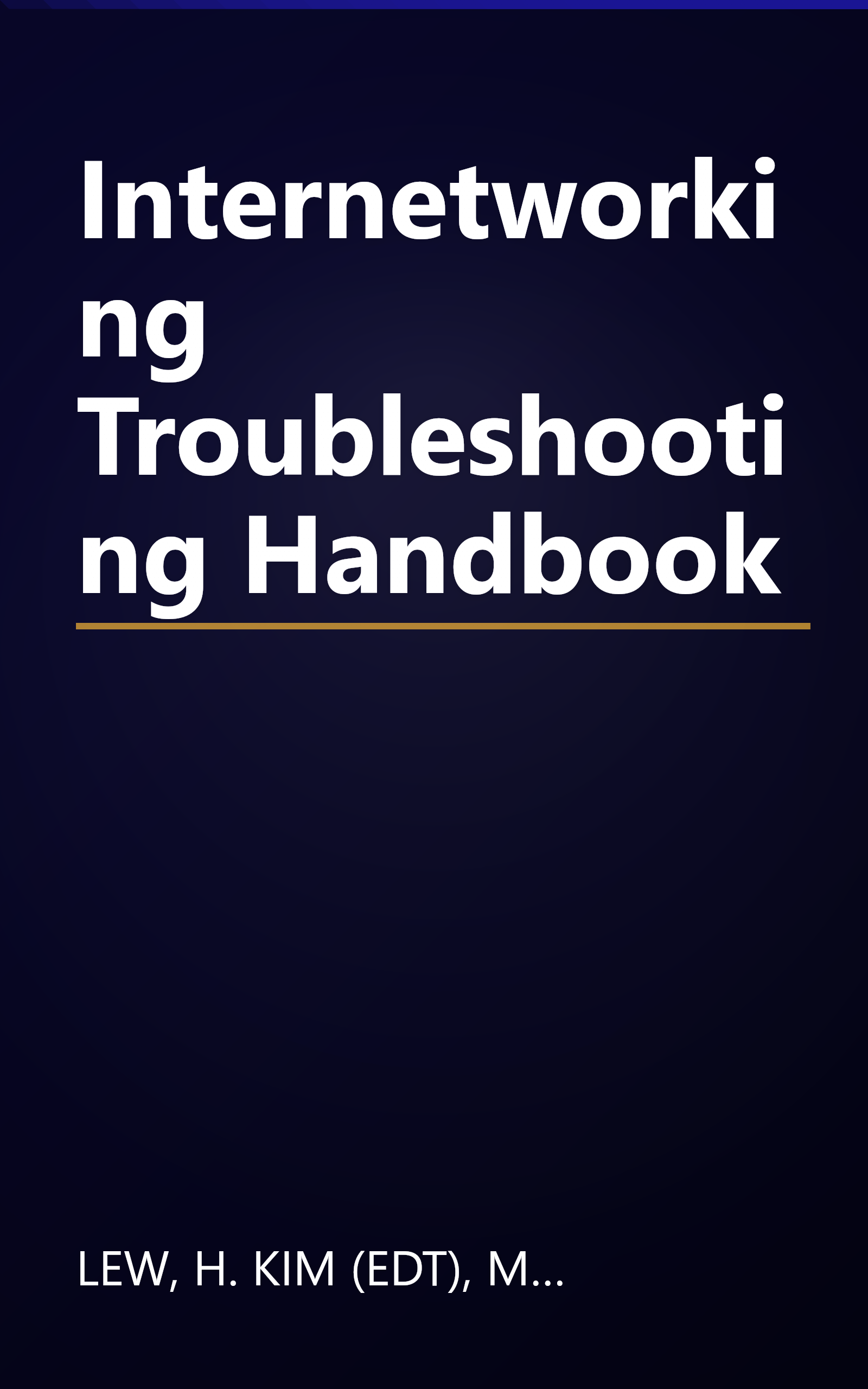 Internetworking Troubleshooting Handbook book cover