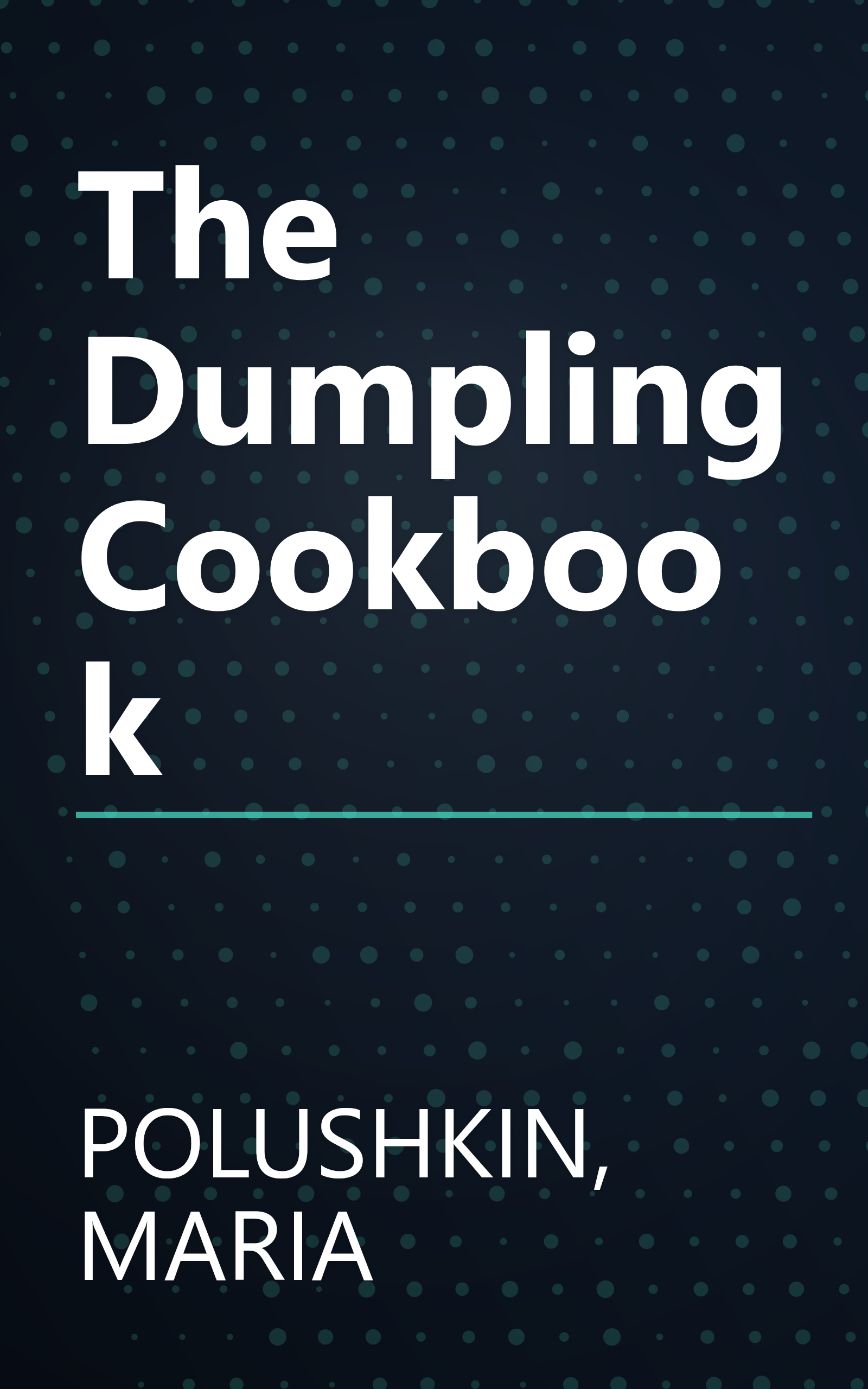 The Dumpling Cookbook book cover