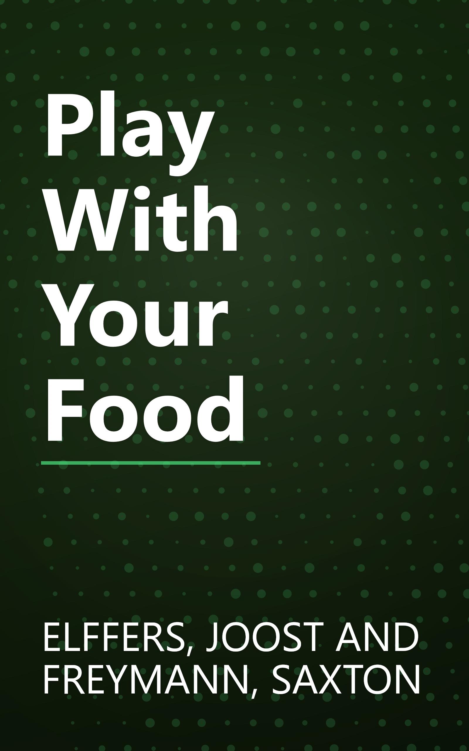 Play With Your Food book cover