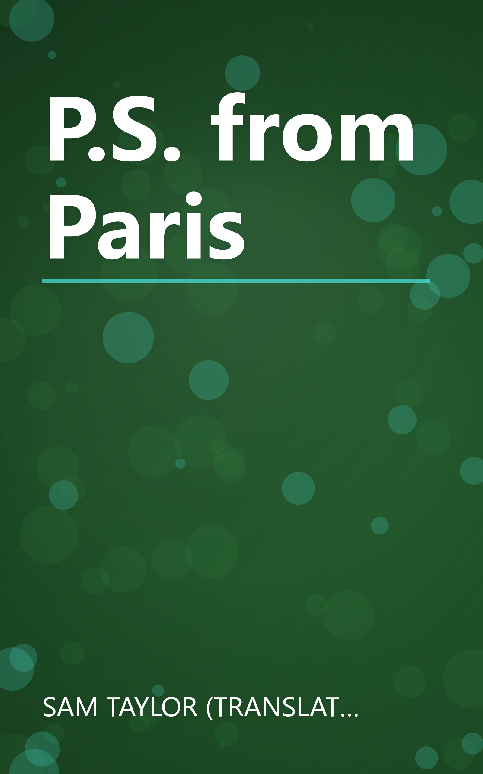P.S. from Paris book cover