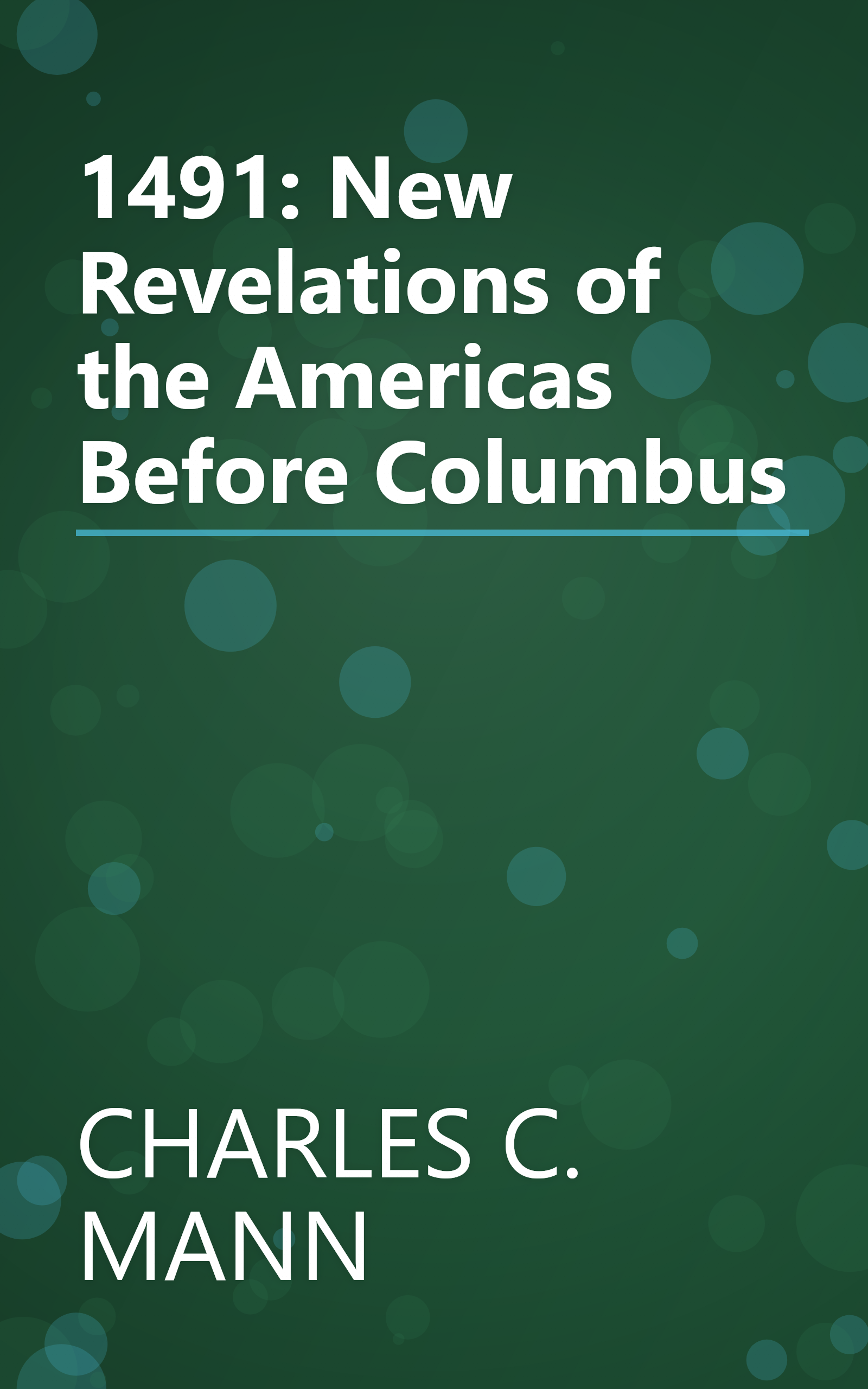 1491: New Revelations of the Americas Before Columbus book cover