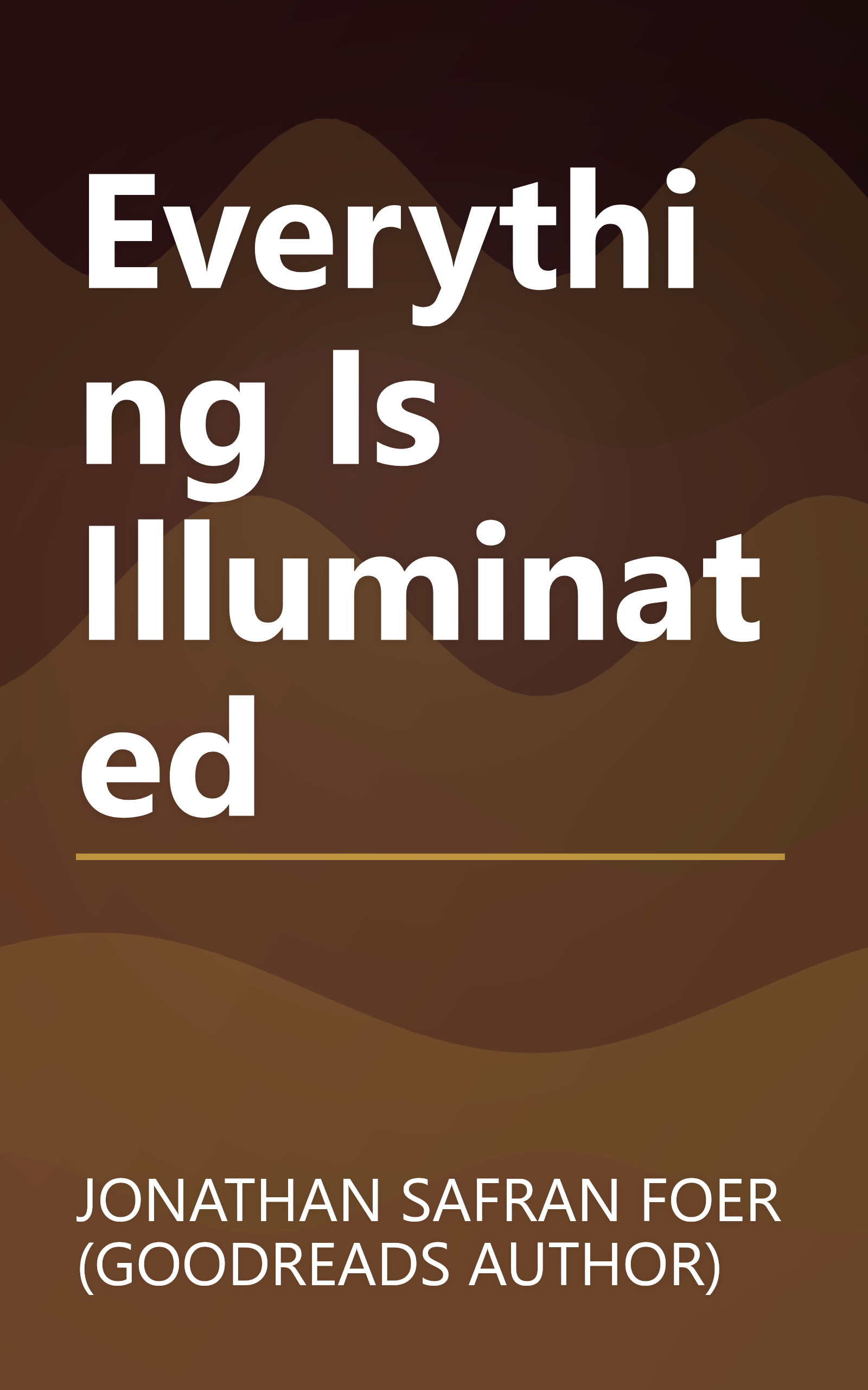 Everything Is Illuminated book cover