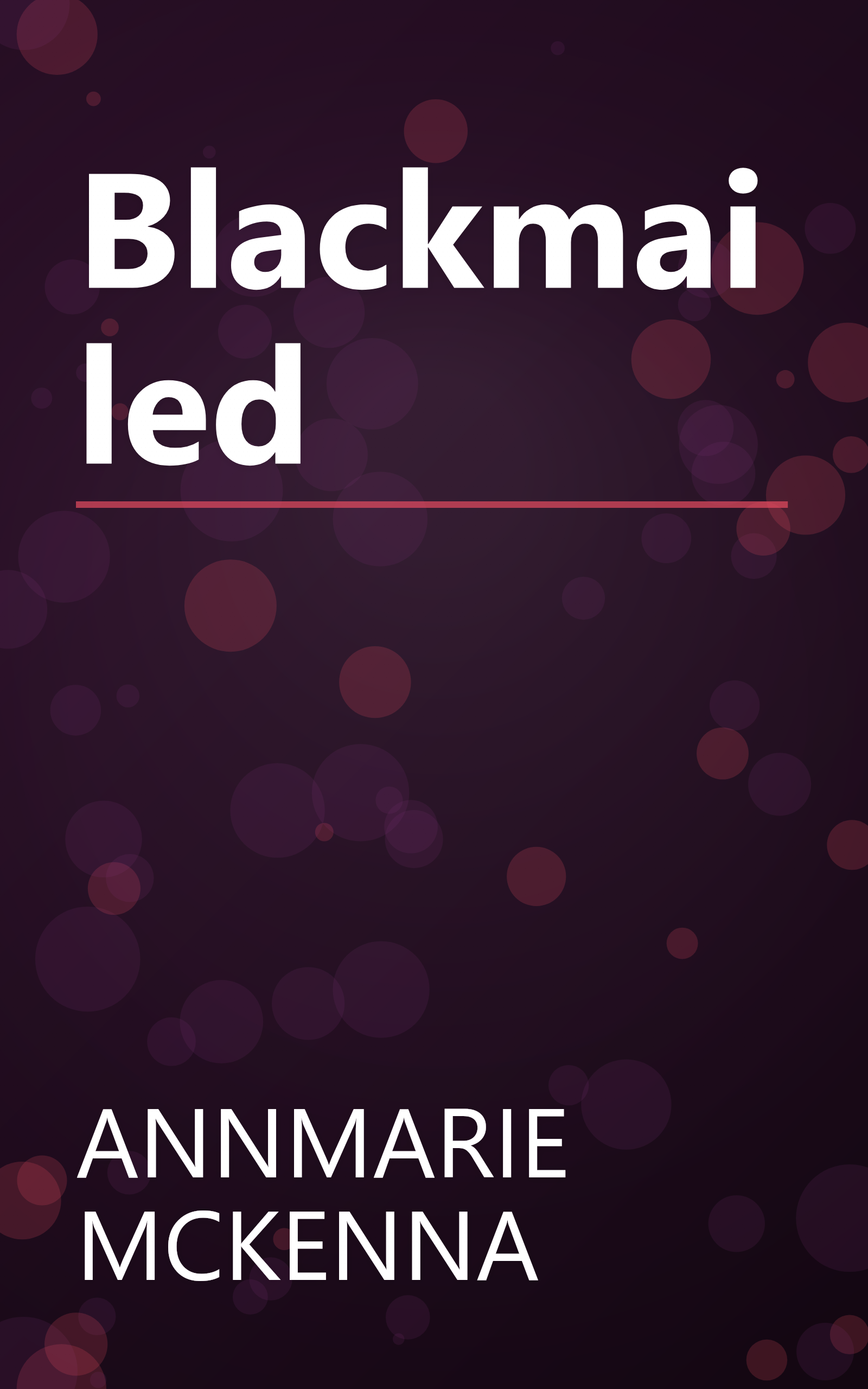 Blackmailed book cover
