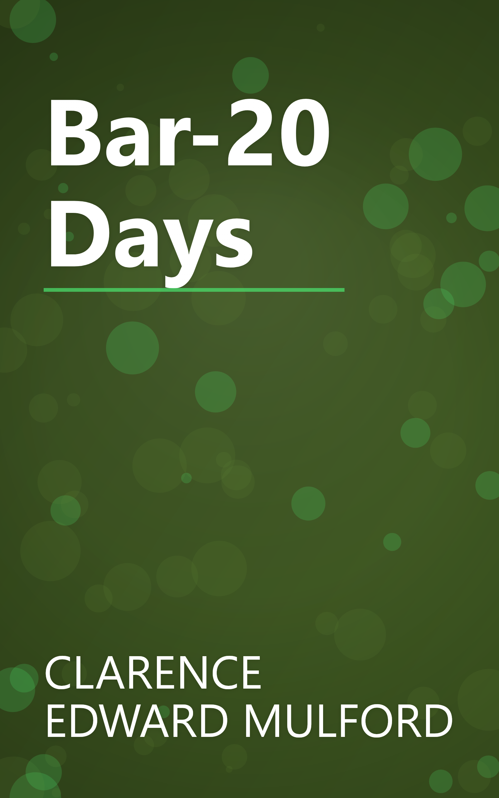 Bar-20 Days book cover
