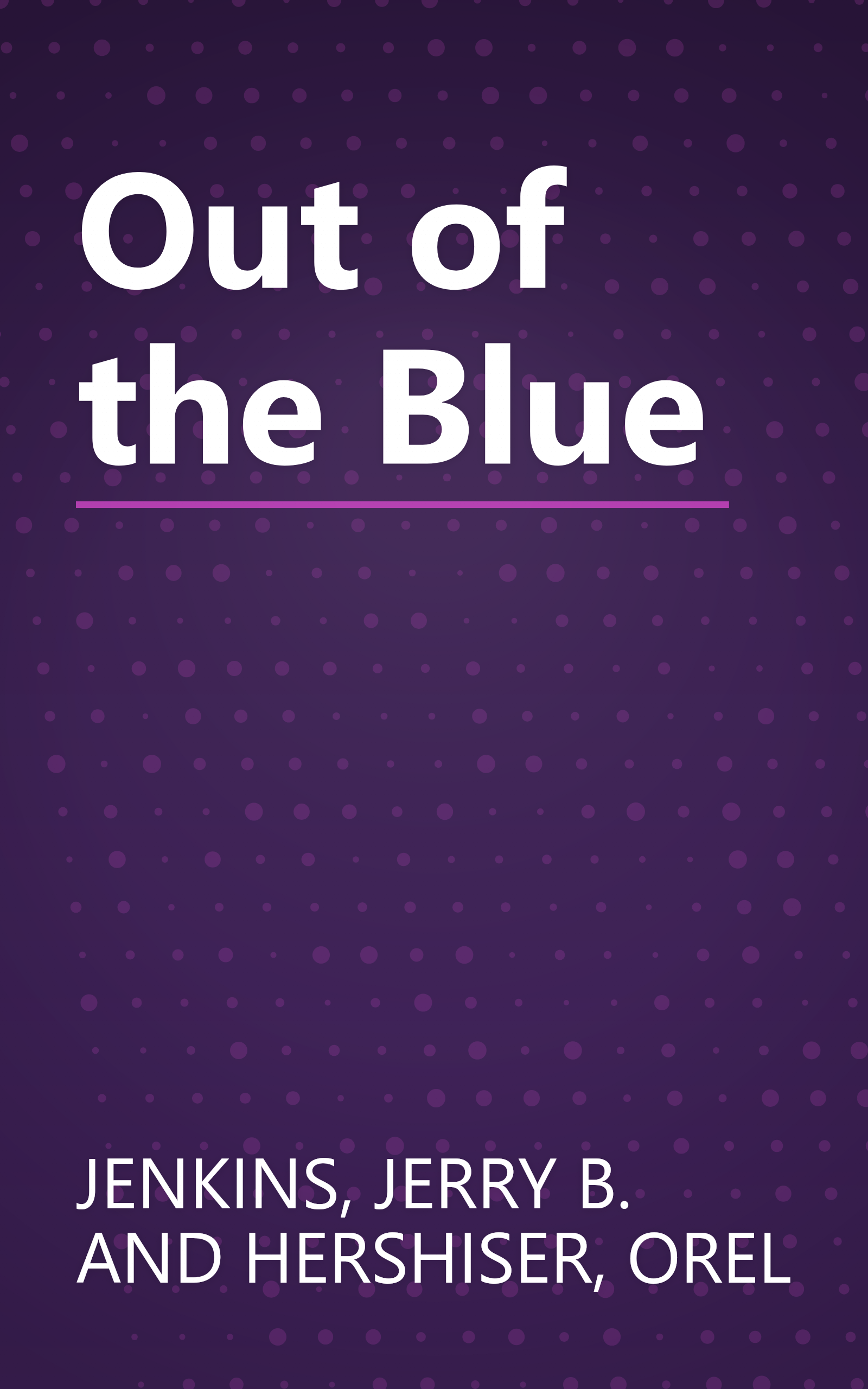 Out of the Blue book cover