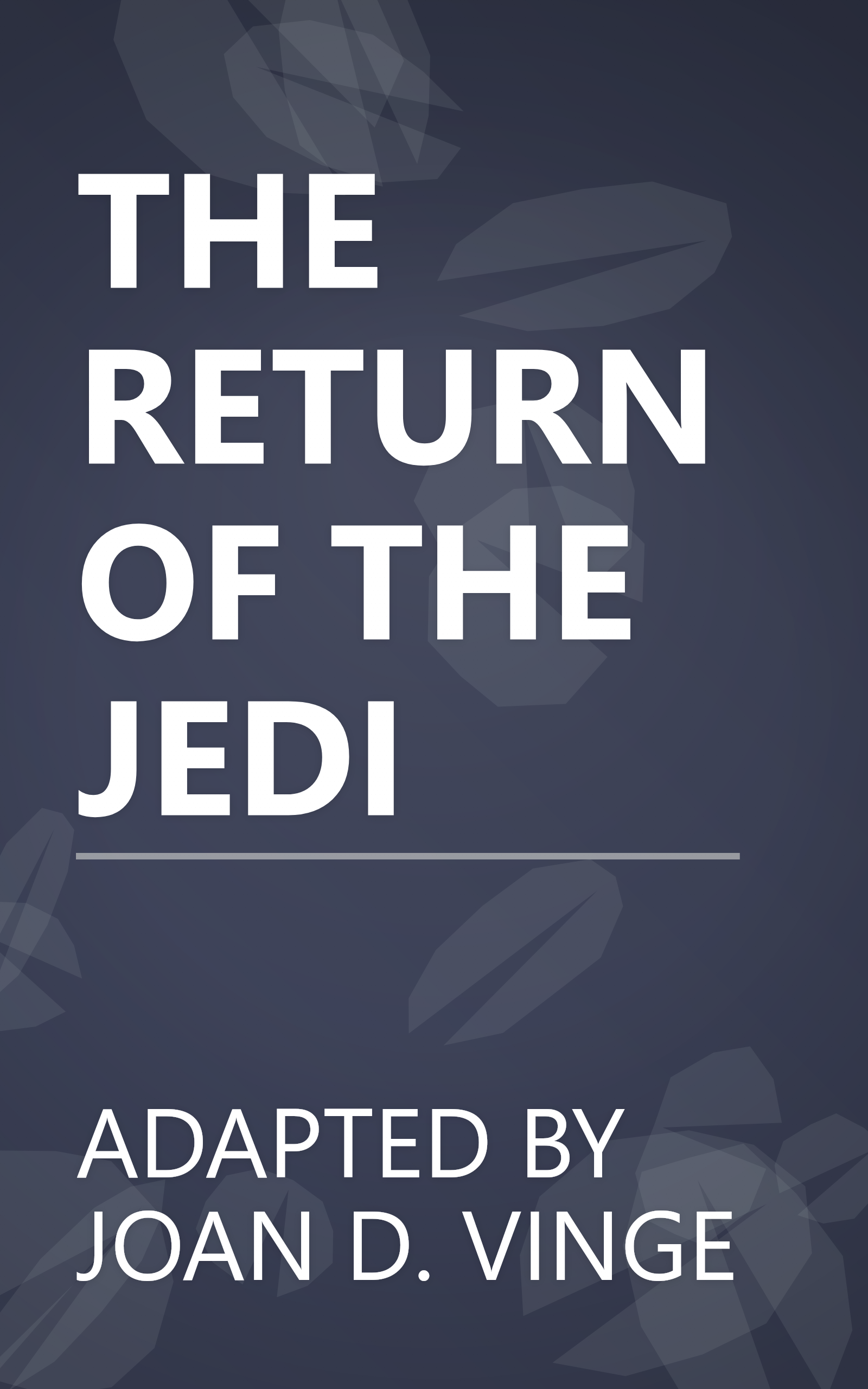 THE RETURN OF THE JEDI book cover