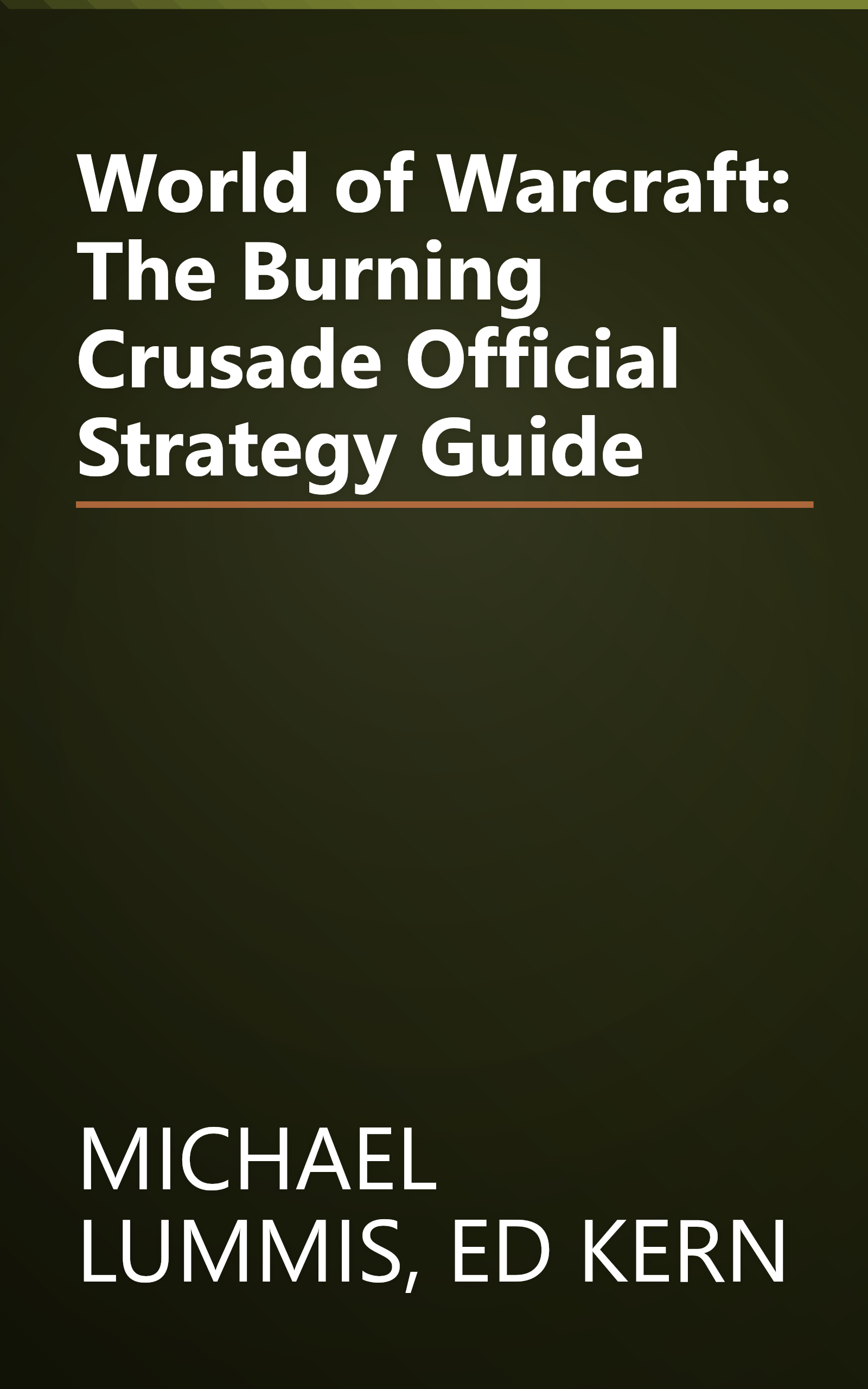 World of Warcraft: The Burning Crusade Official Strategy Guide book cover