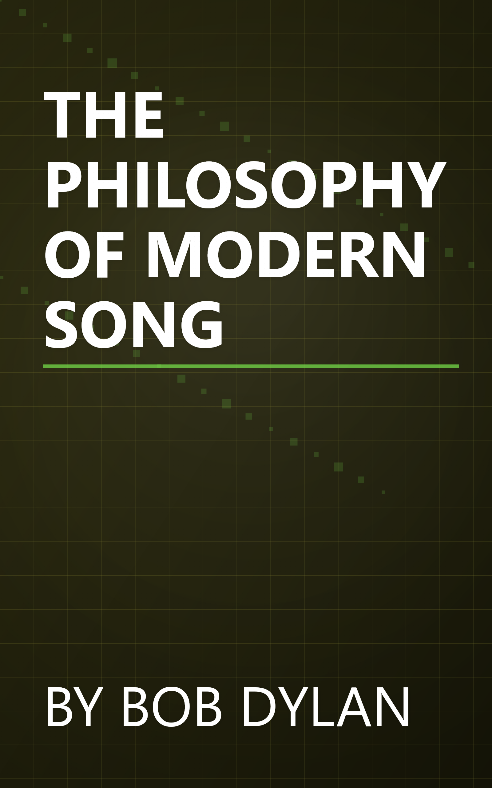 THE PHILOSOPHY OF MODERN SONG book cover