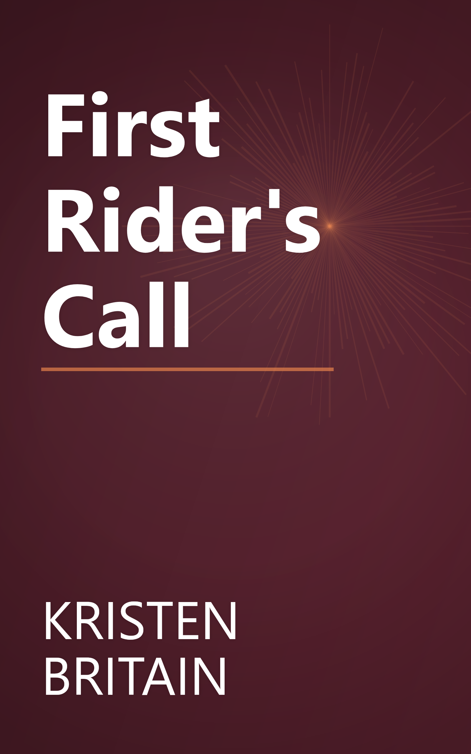First Rider's Call book cover