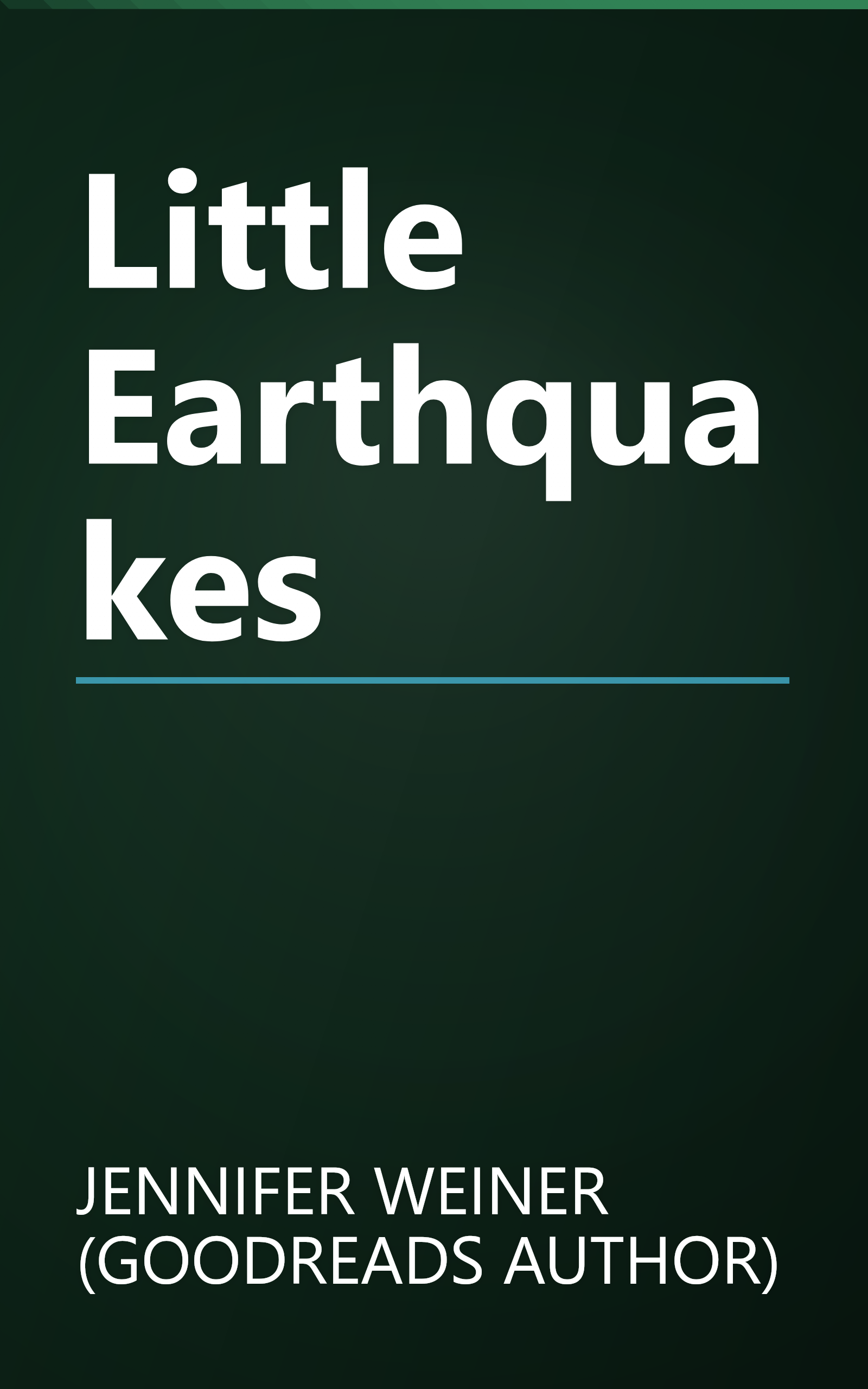 Little Earthquakes book cover