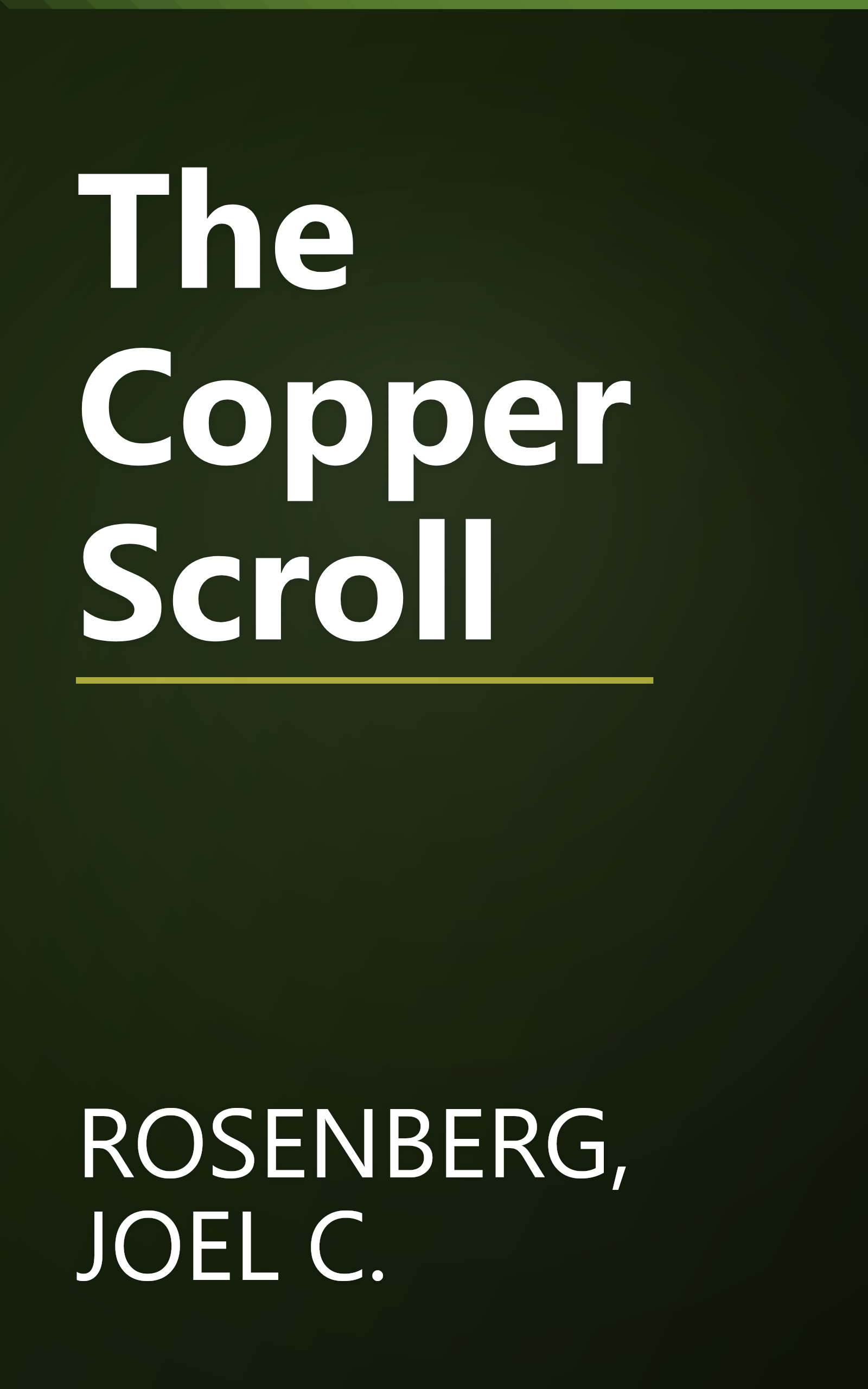 The Copper Scroll book cover