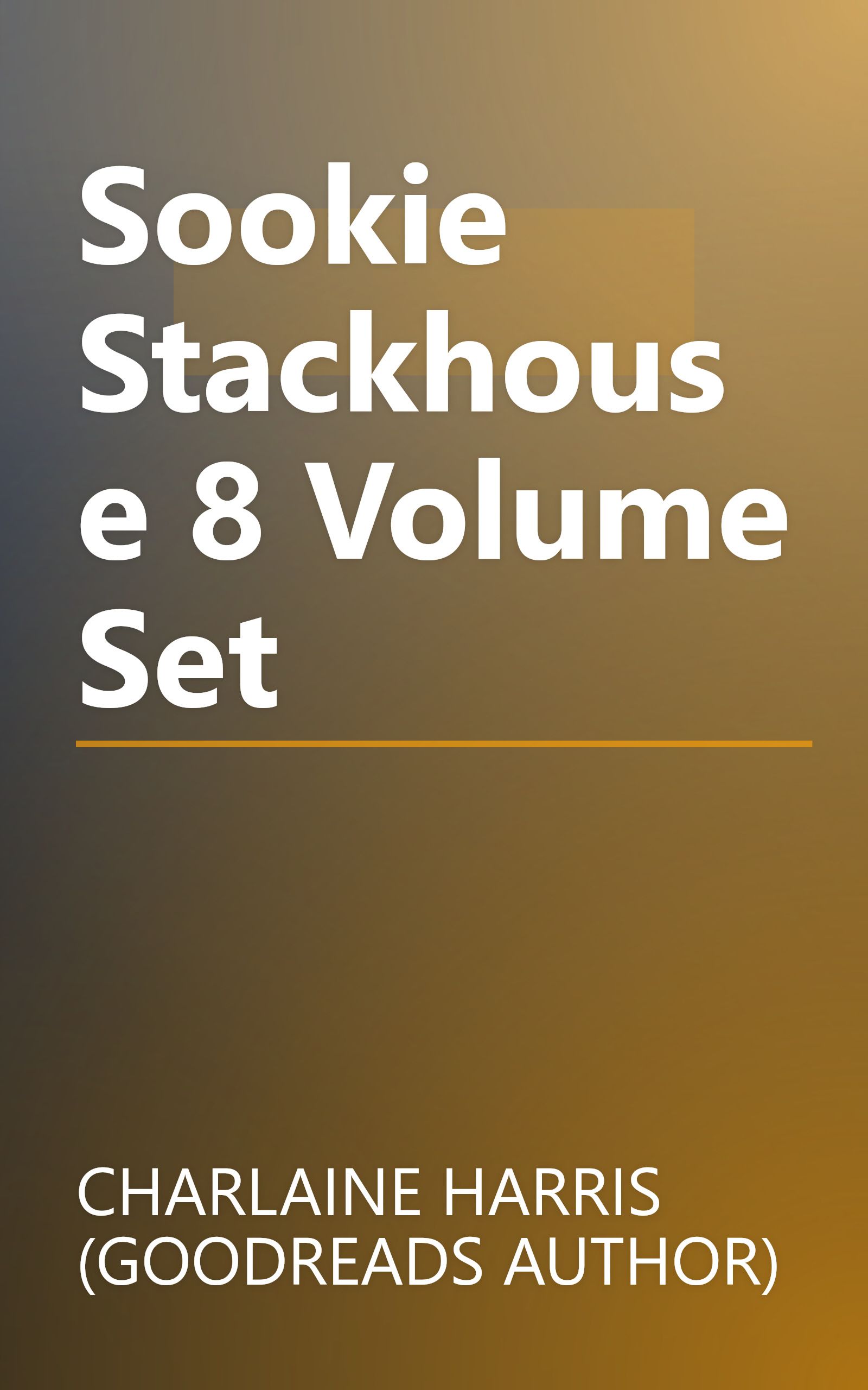 Sookie Stackhouse 8 Volume Set book cover