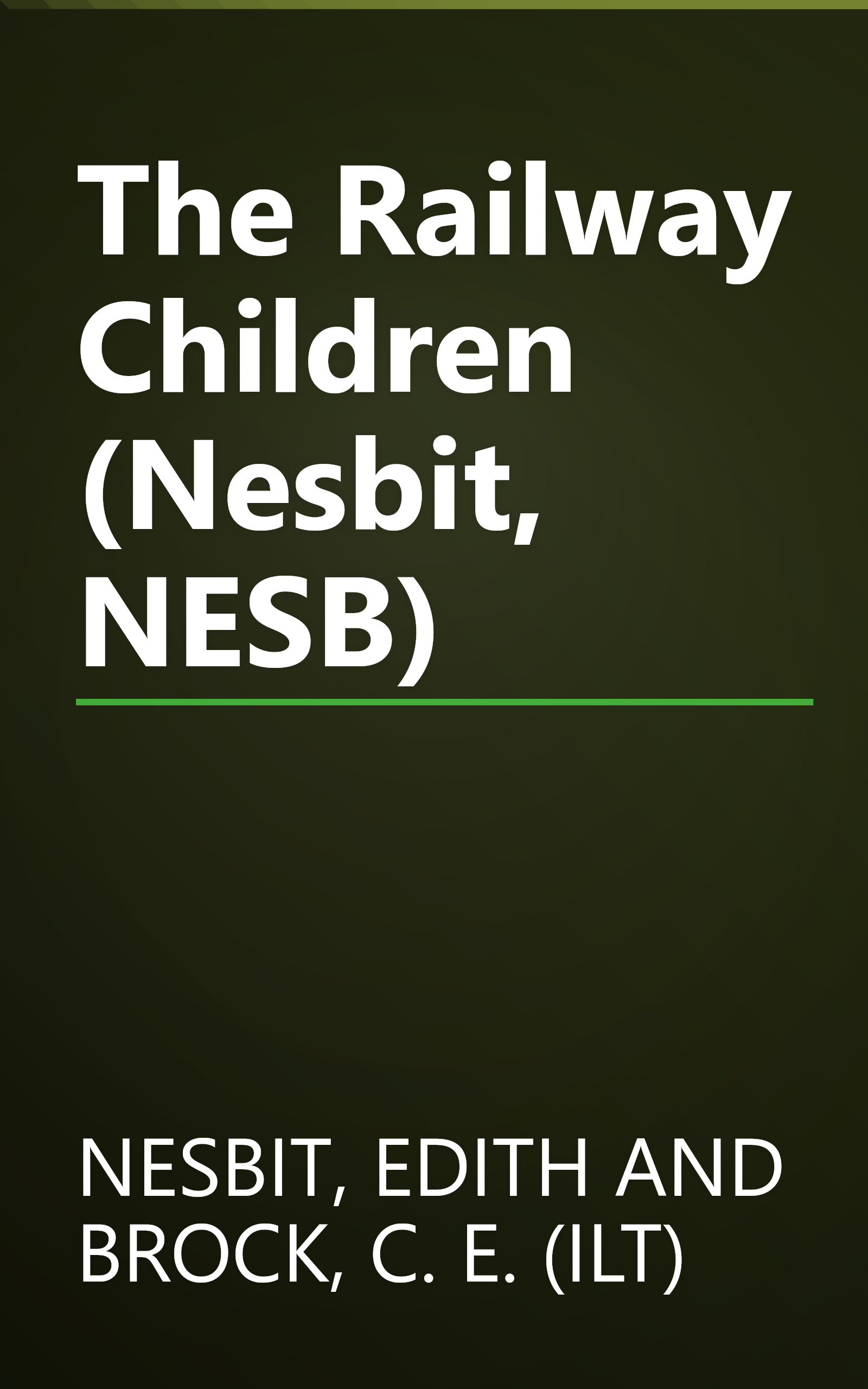 The Railway Children (Nesbit, NESB) book cover