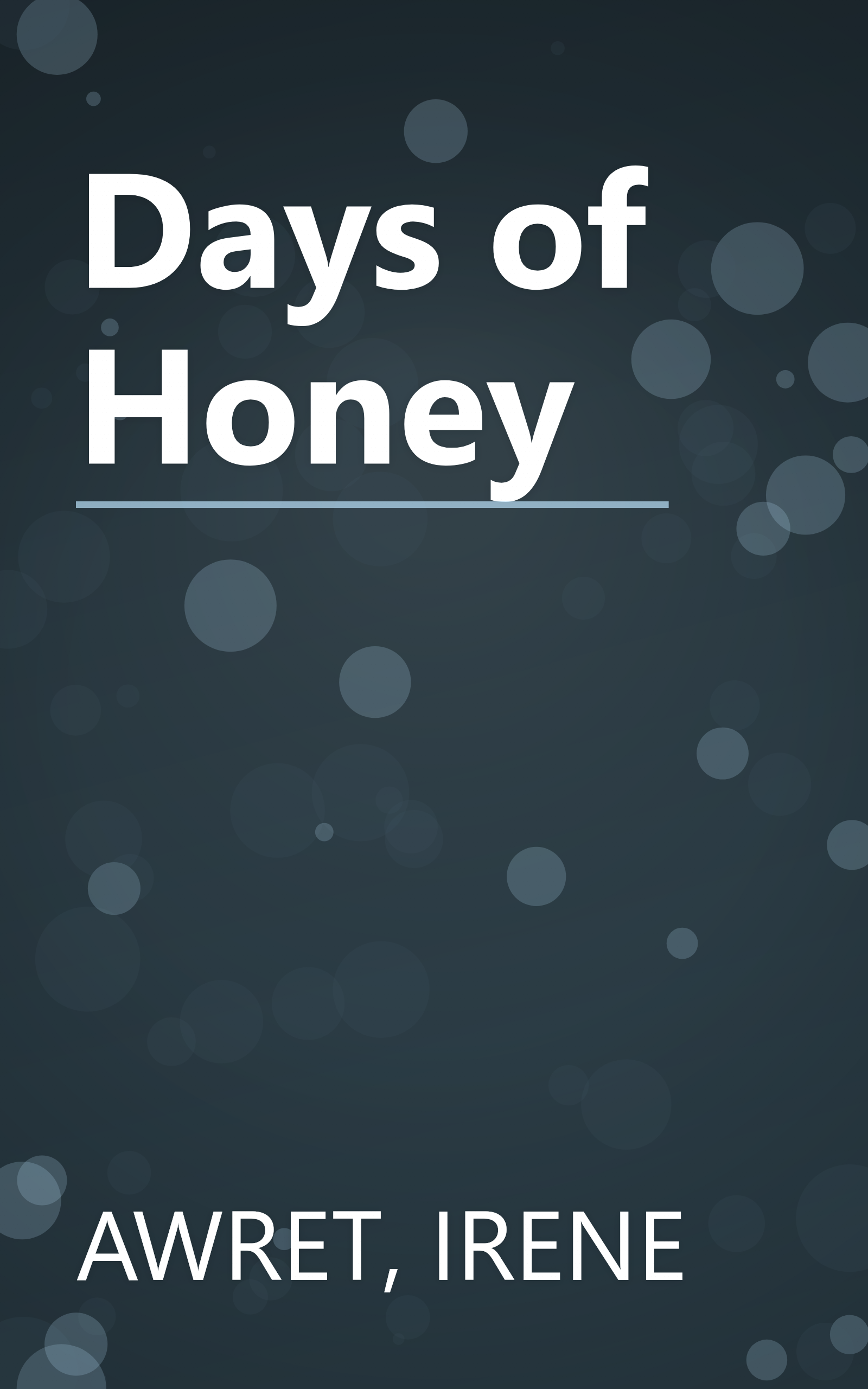 Days of Honey book cover