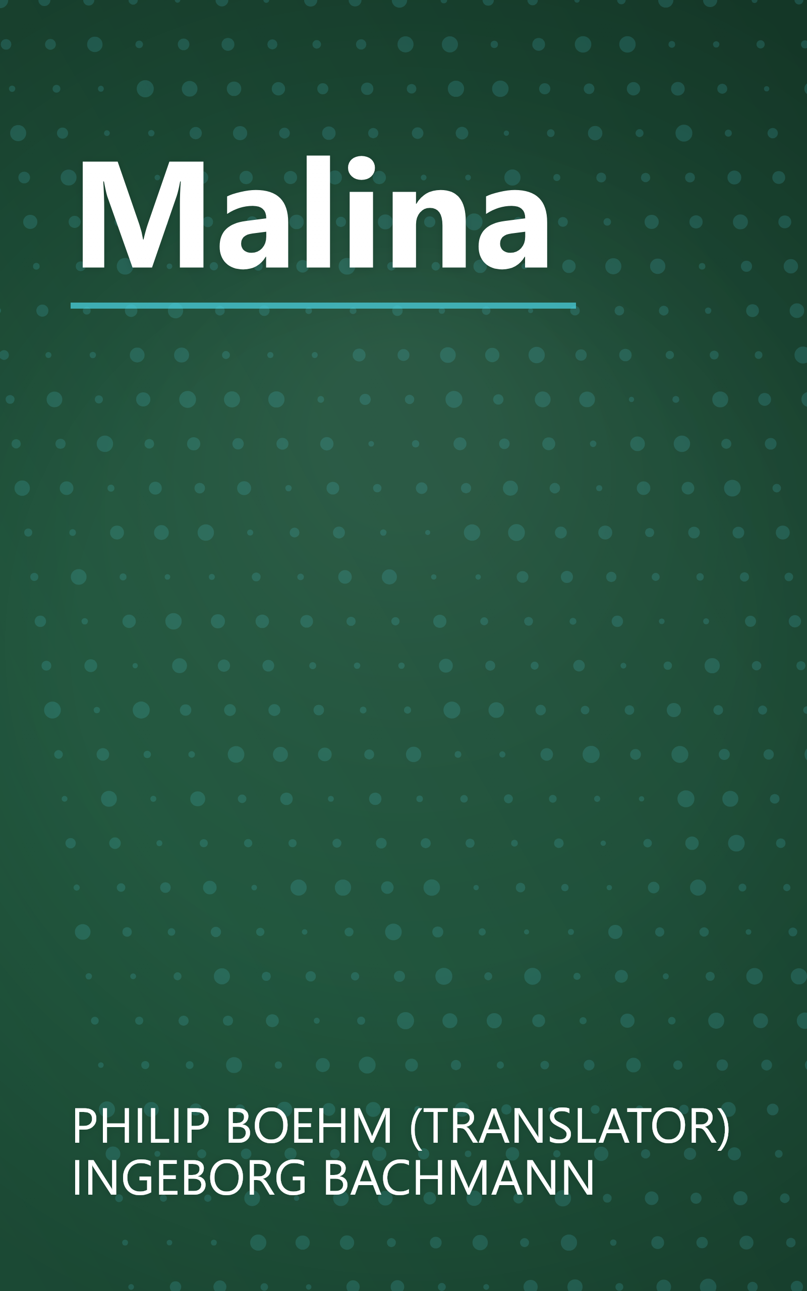 Malina book cover