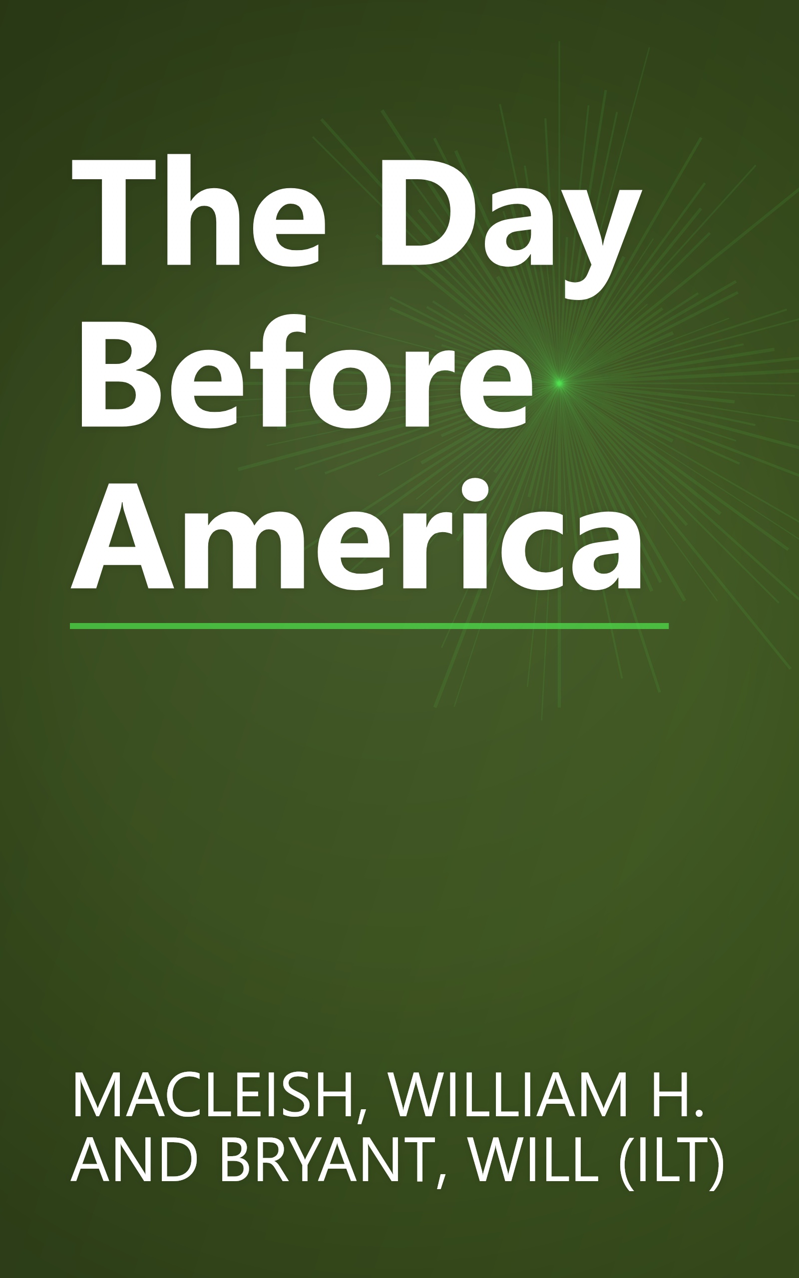 The Day Before America book cover