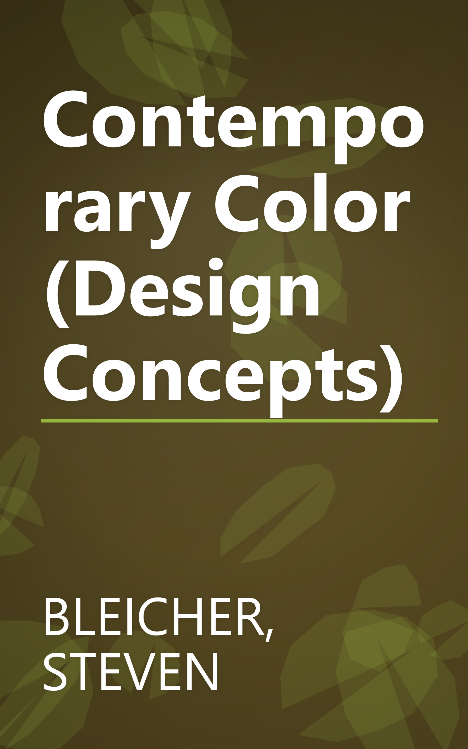 Contemporary Color (Design Concepts) book cover