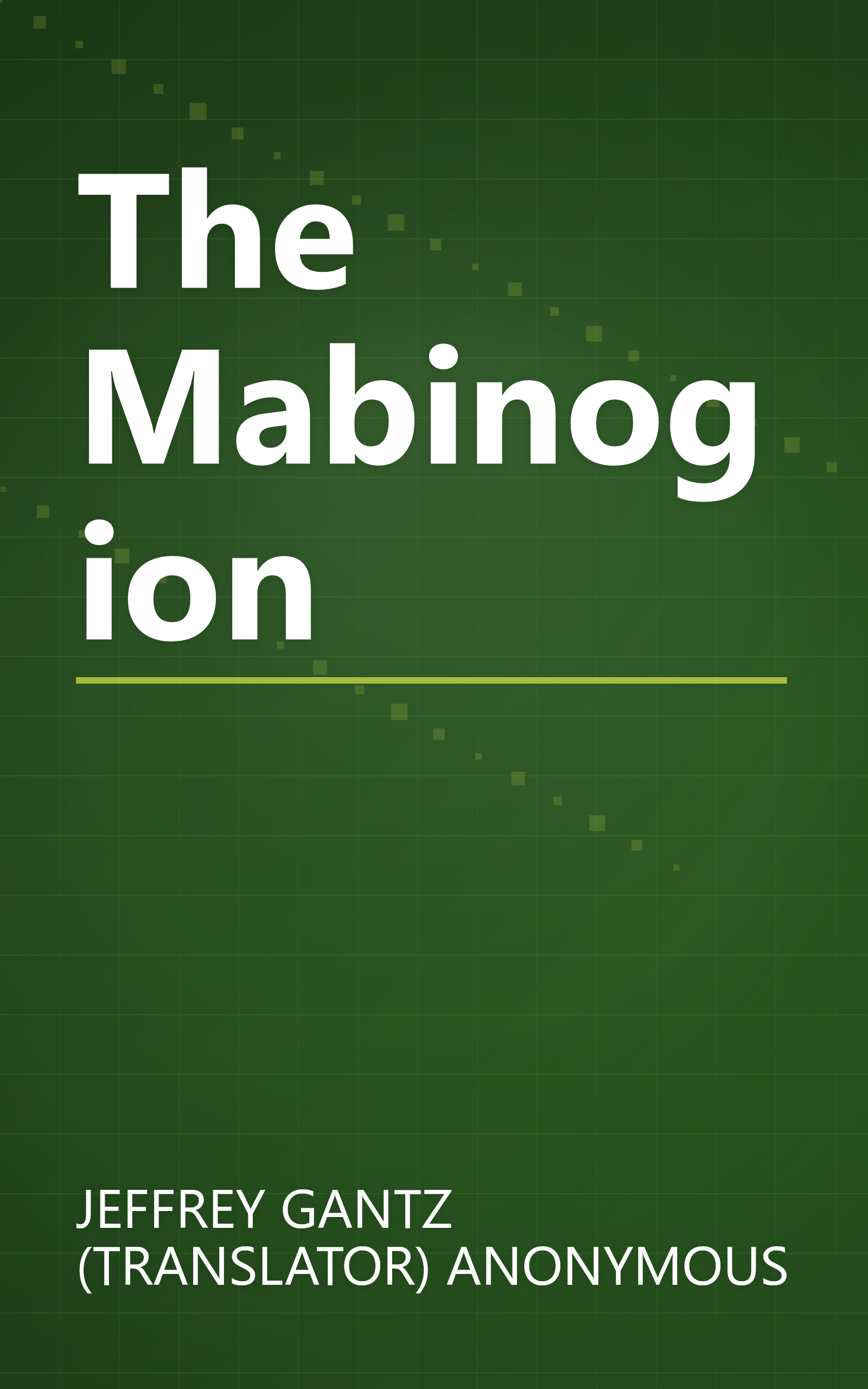 The Mabinogion book cover