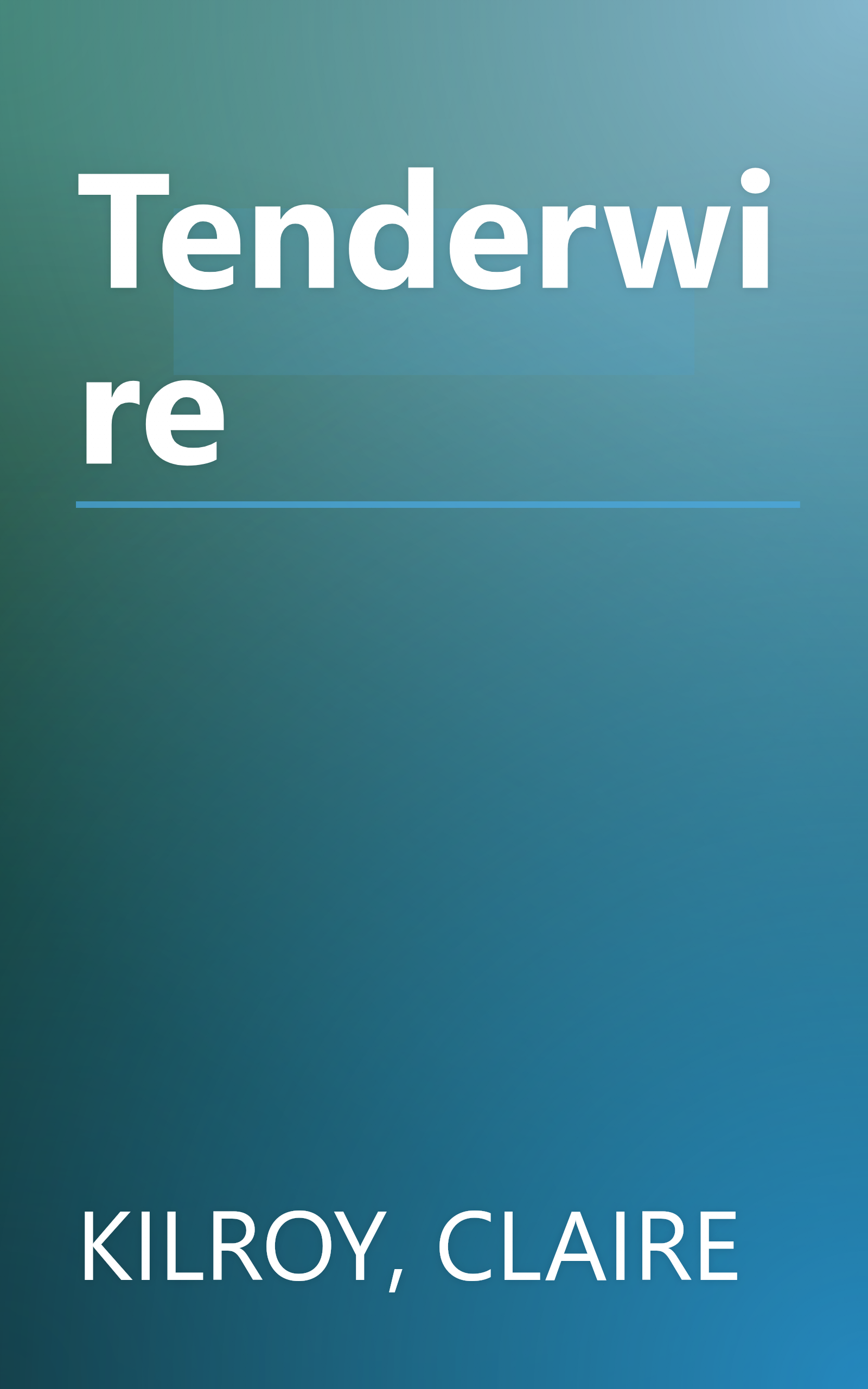 Tenderwire book cover