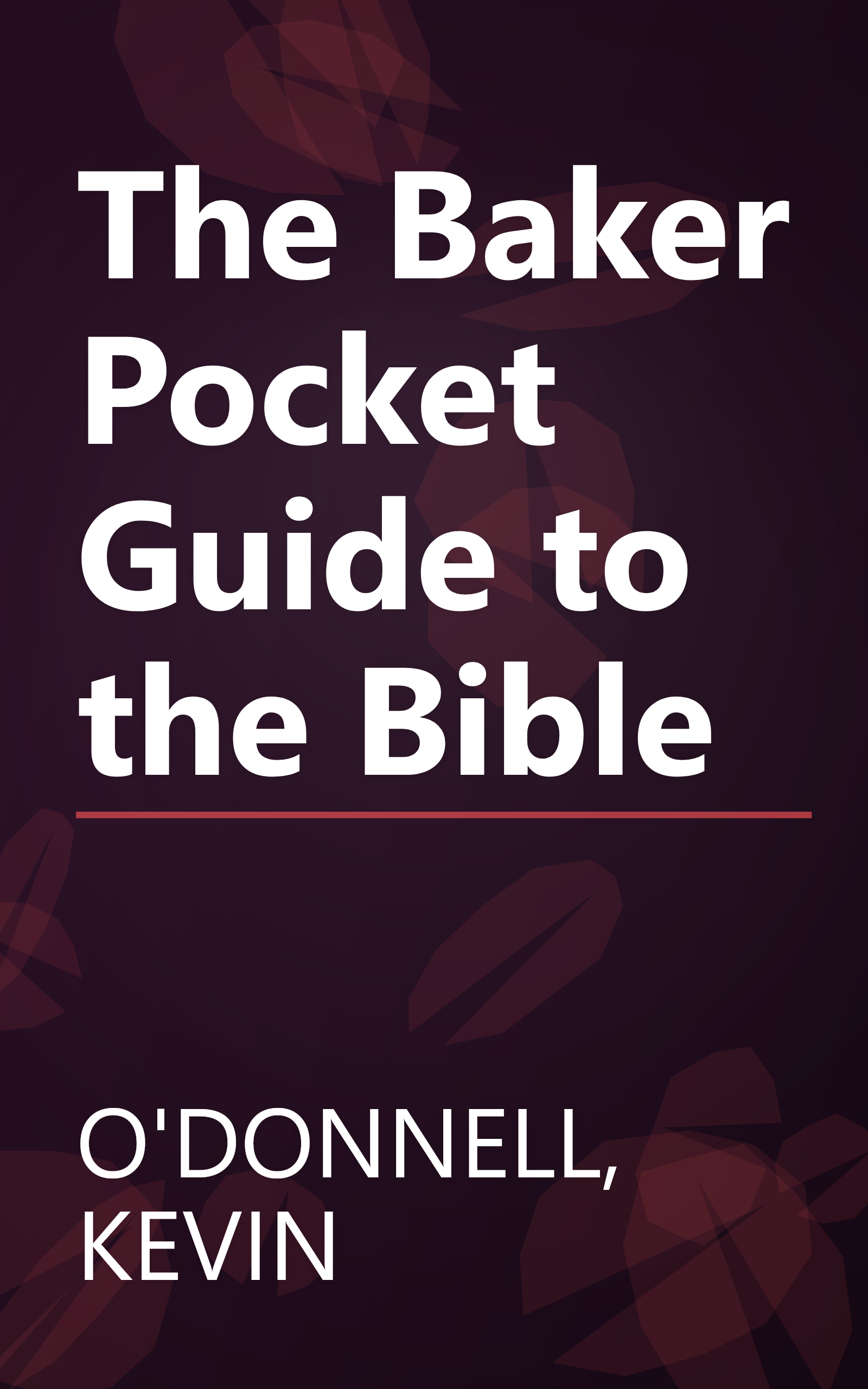 The Baker Pocket Guide to the Bible book cover