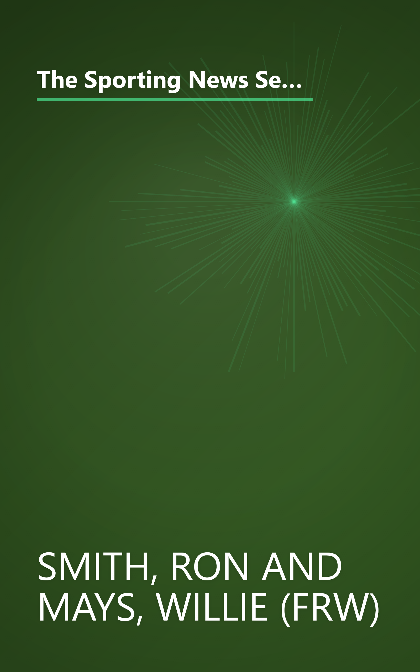 The Sporting News Selects Baseball's Greatest Players: A Celebration of the 20th Century's Best (Sporting News Series) book cover