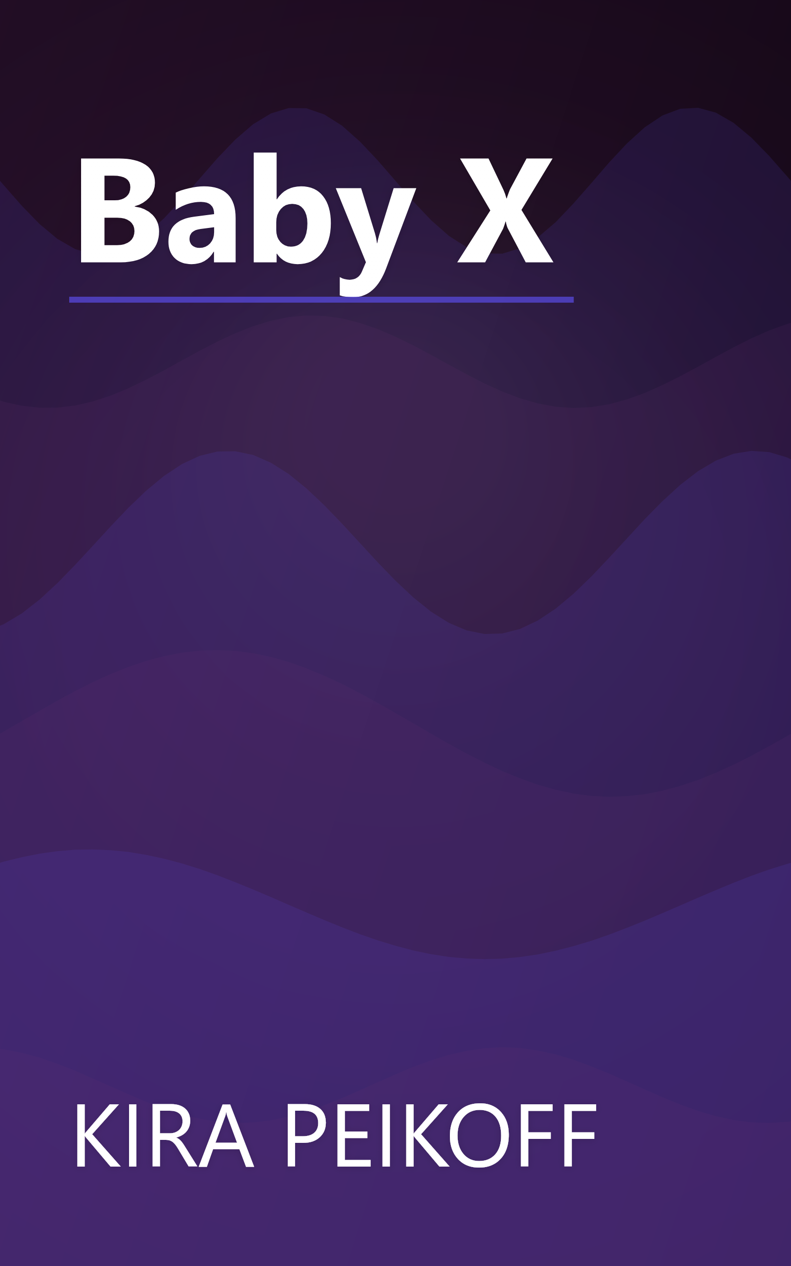 Baby X book cover