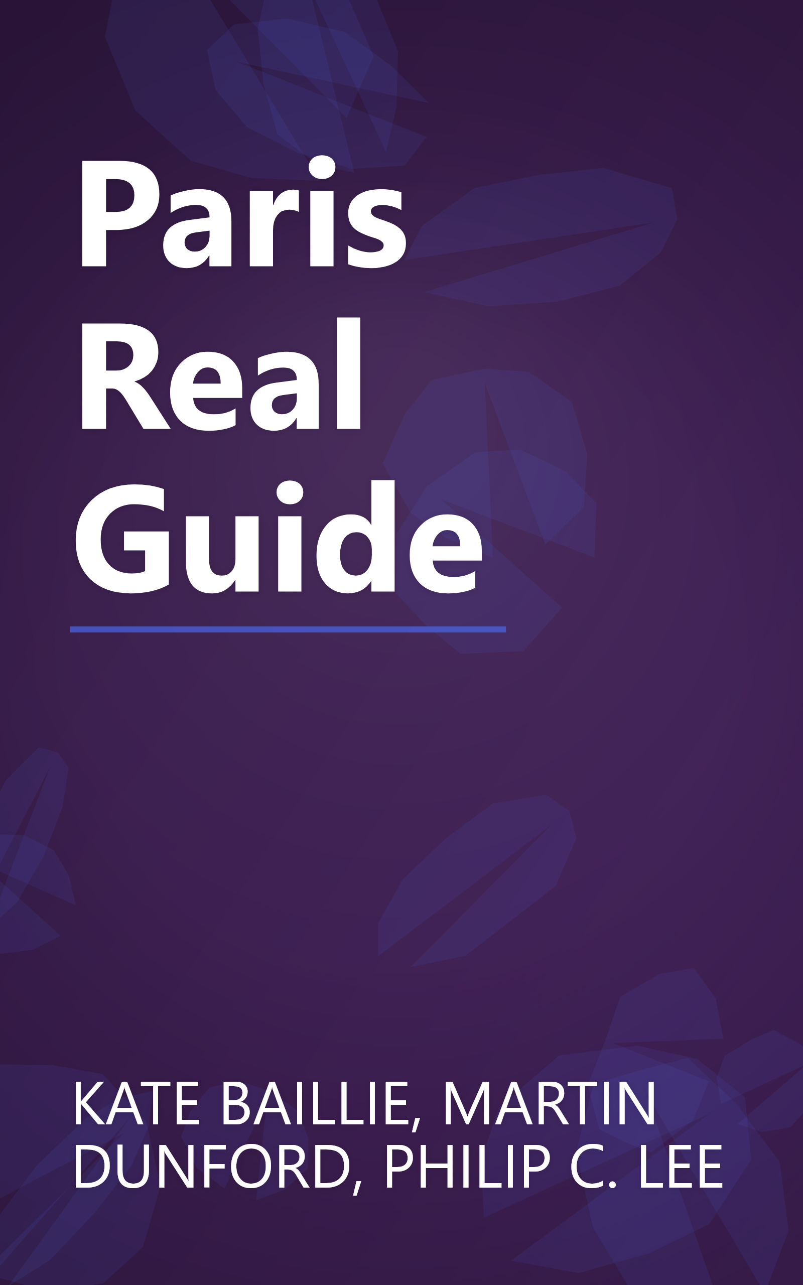 Paris Real Guide book cover