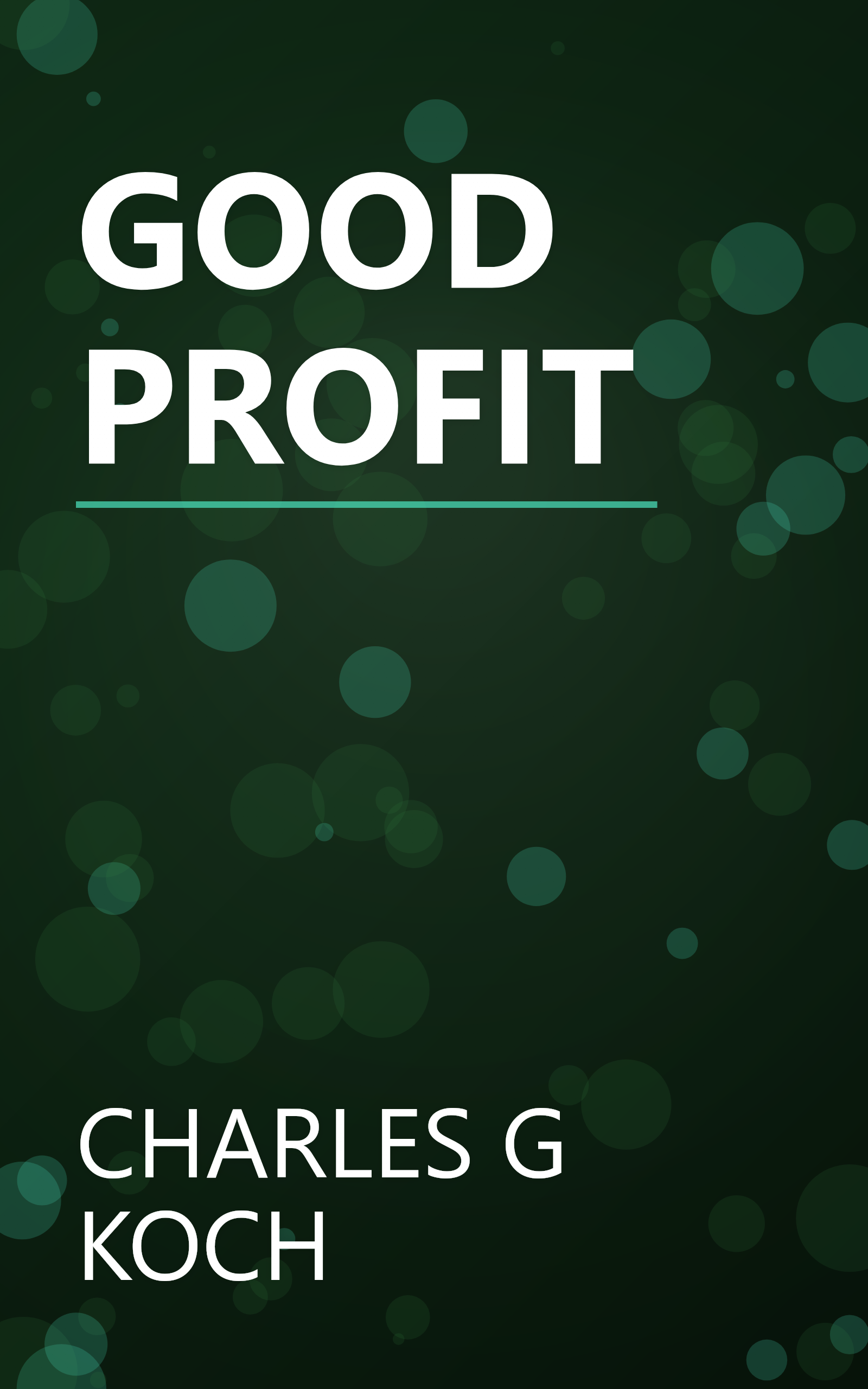 GOOD PROFIT book cover