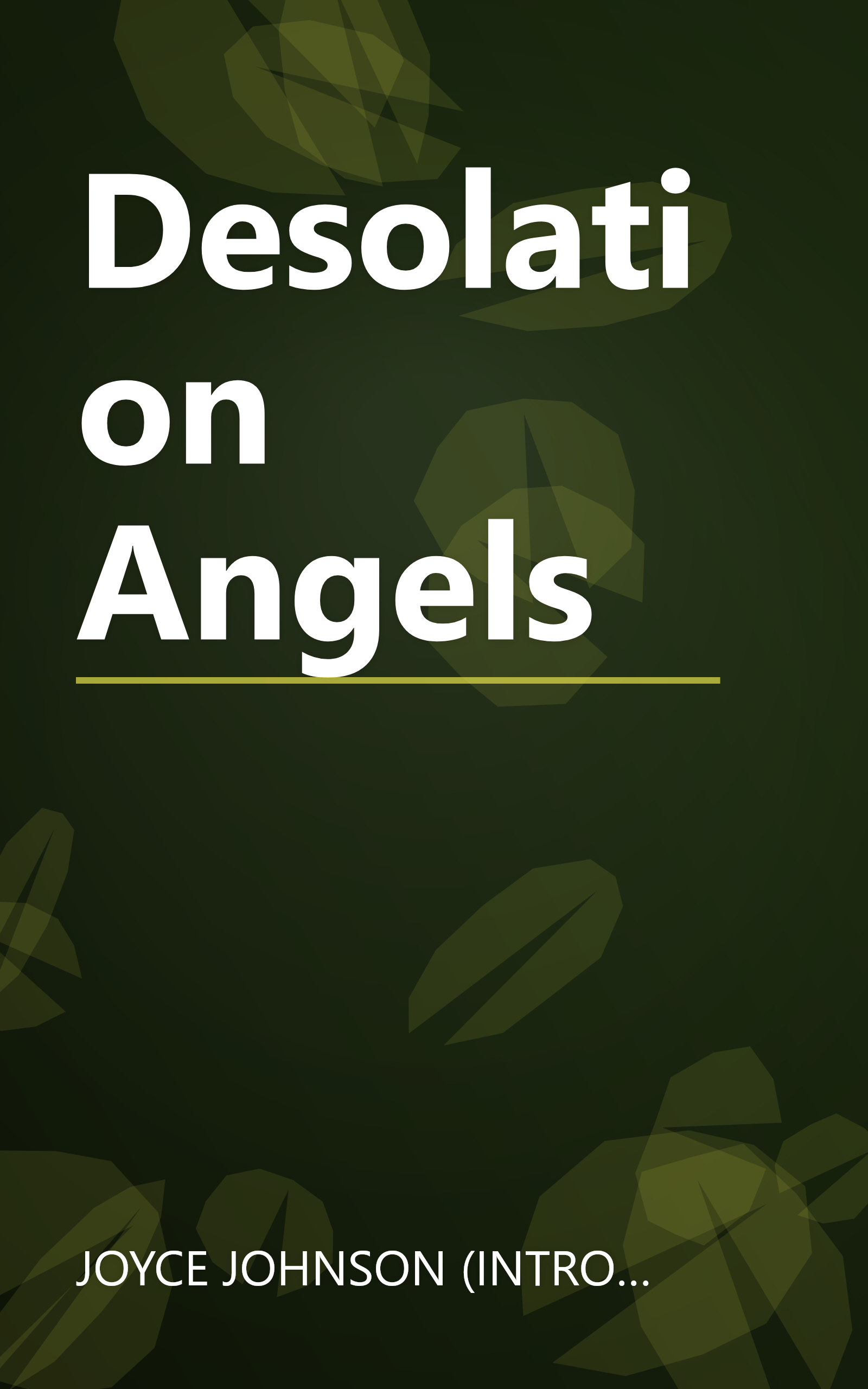 Desolation Angels book cover