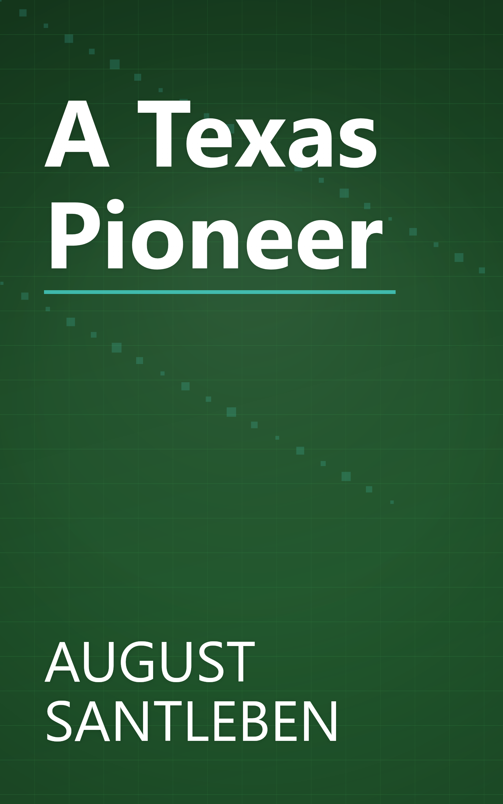 A Texas Pioneer book cover
